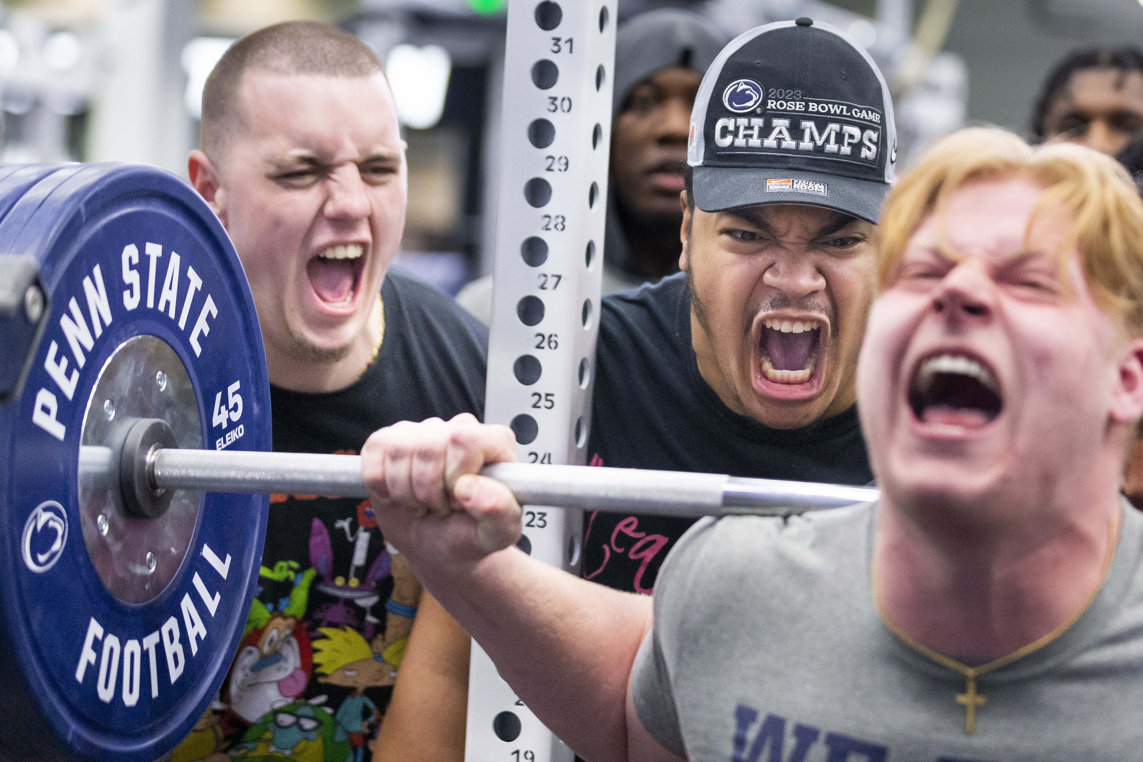 Penn State strength and conditioning session - pennlive.com