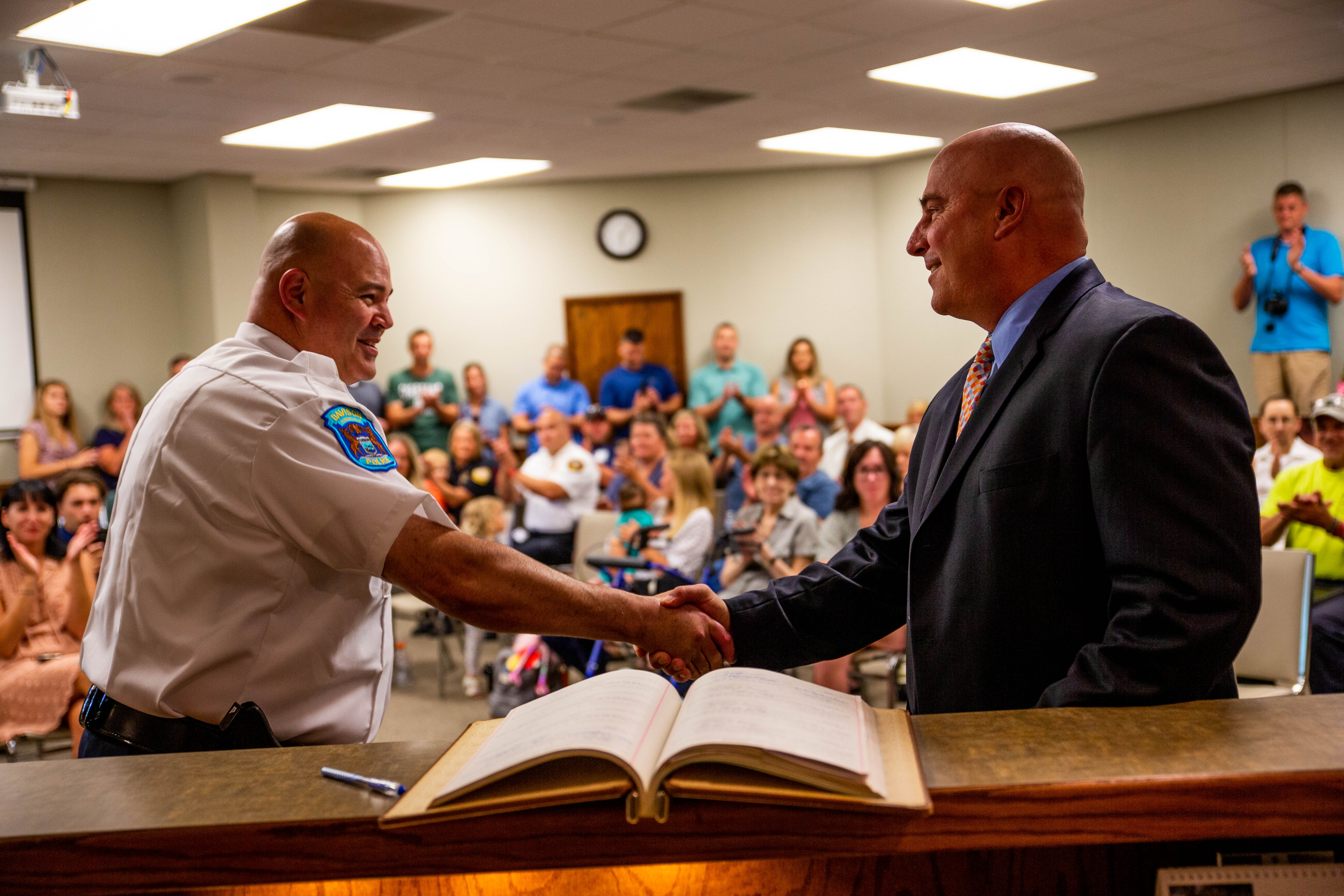 Davison Township inducts new chief of police during swearing-in ...