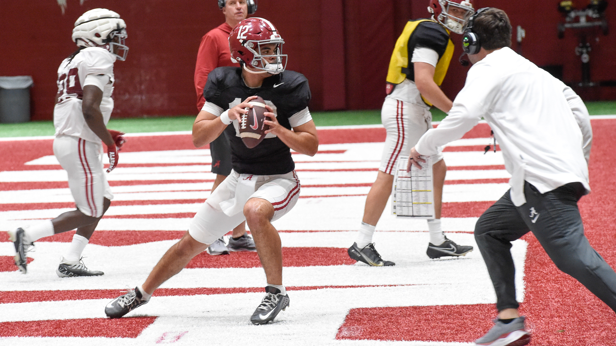 Alabama Football Spring Practice April 9, 2024 - al.com