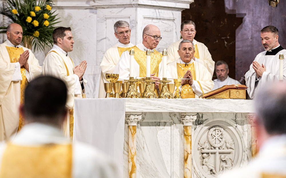 Bishop Timothy Senior officiates the Chrism Mass - pennlive.com