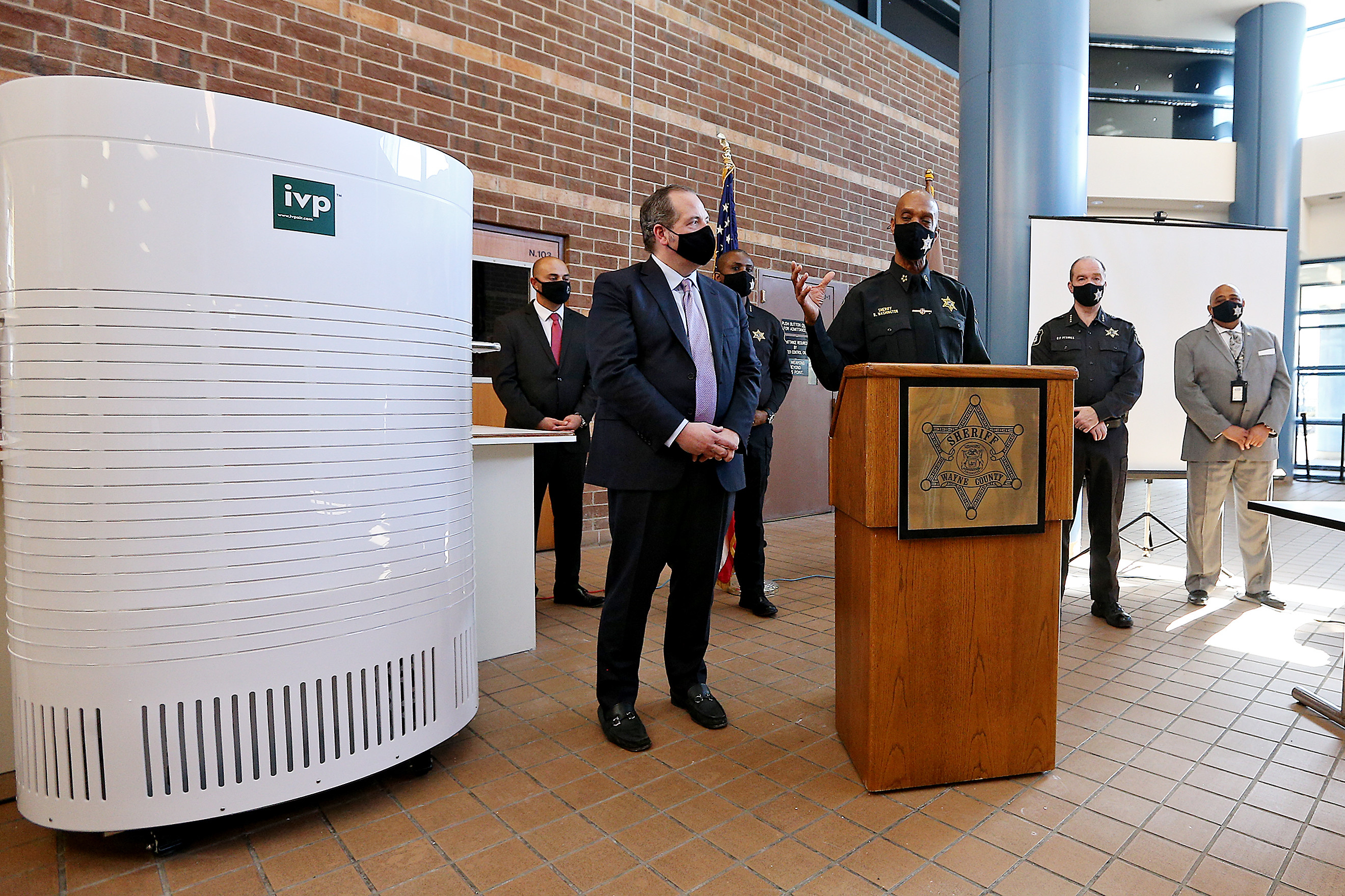 New air protection system at Wayne County Sheriff's facilities ...