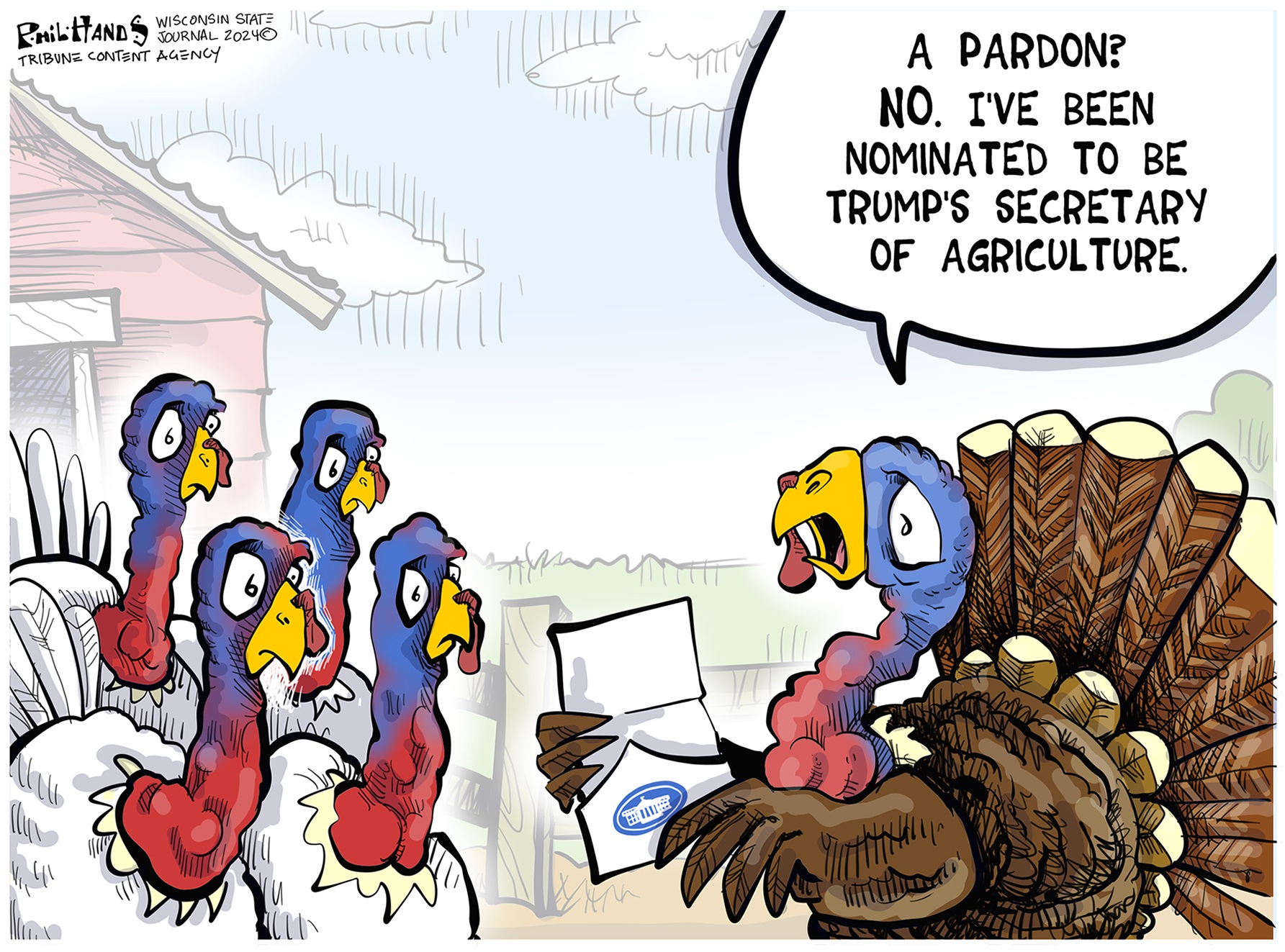 Editorial cartoons for Nov. 24, 2024 - cleveland.com