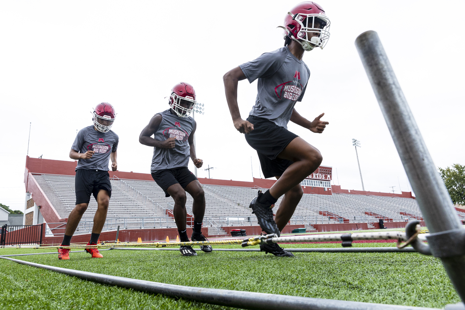 Muskegon Big Reds hold first day of practice for 2022 season - mlive.com