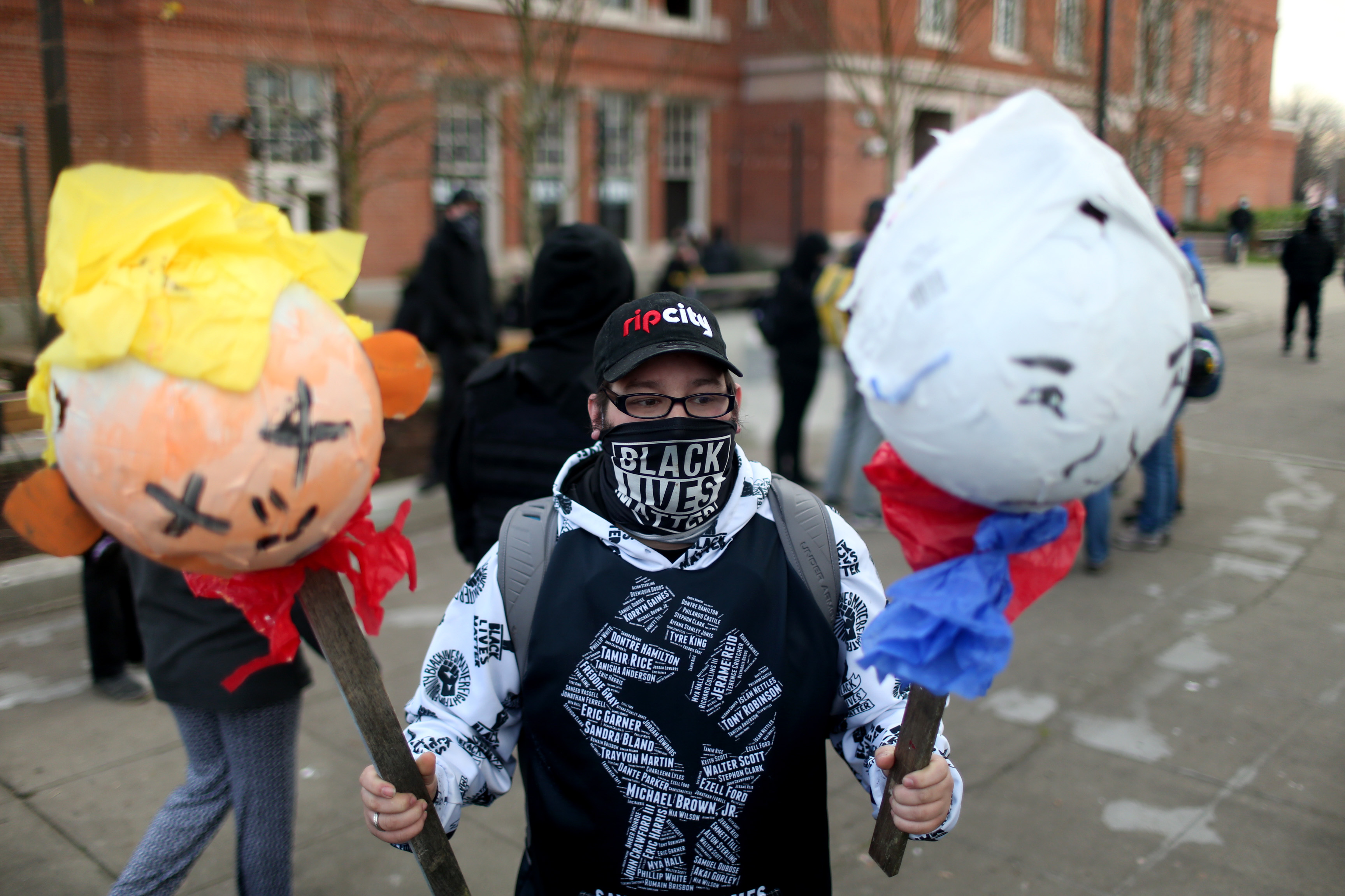 Inauguration Day Portland Protests - oregonlive.com