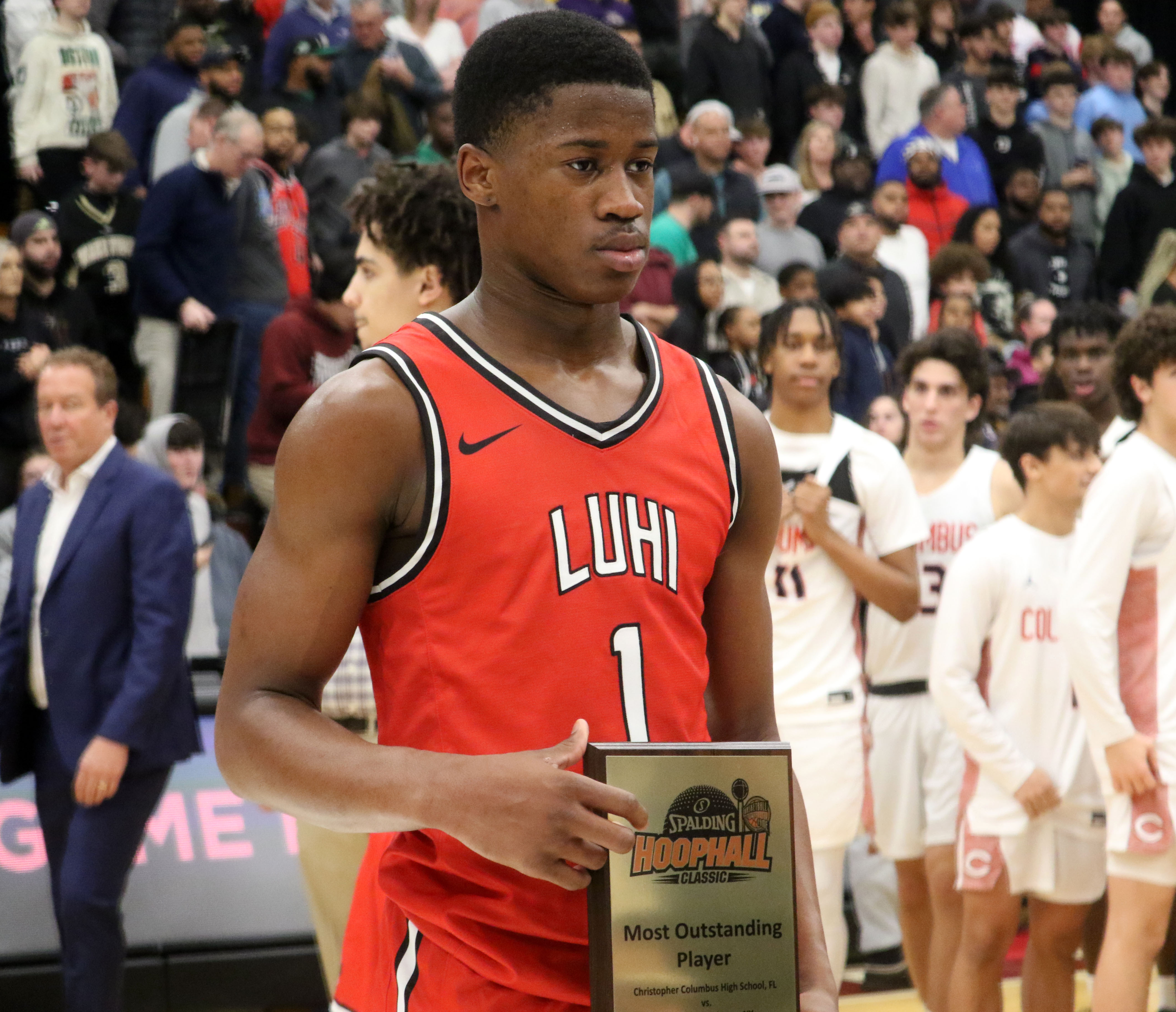 Christopher Columbus HS vs. Long Island Lutheran at Hoophall Classic ...