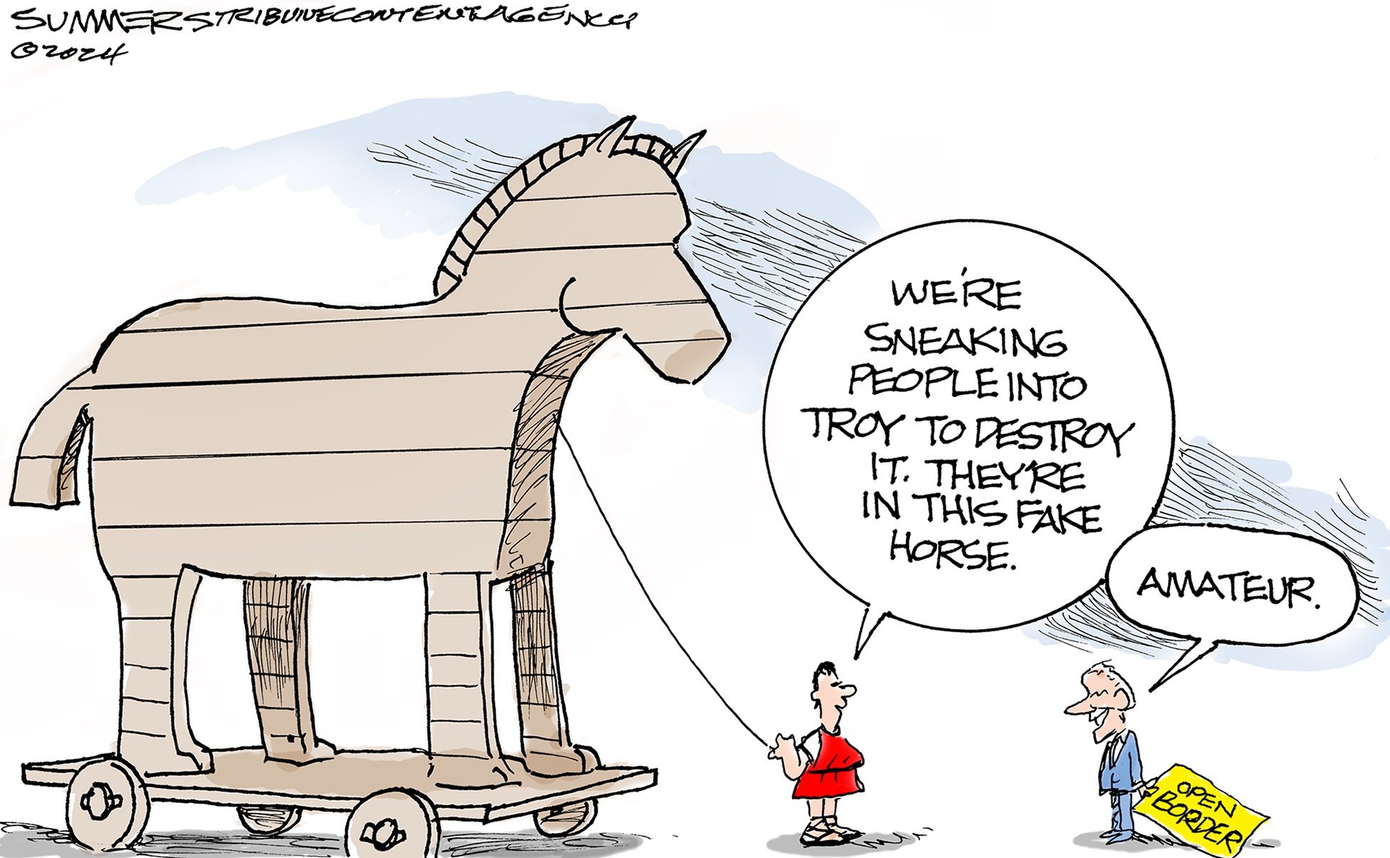 Editorial cartoons for April 7, 2024 - cleveland.com