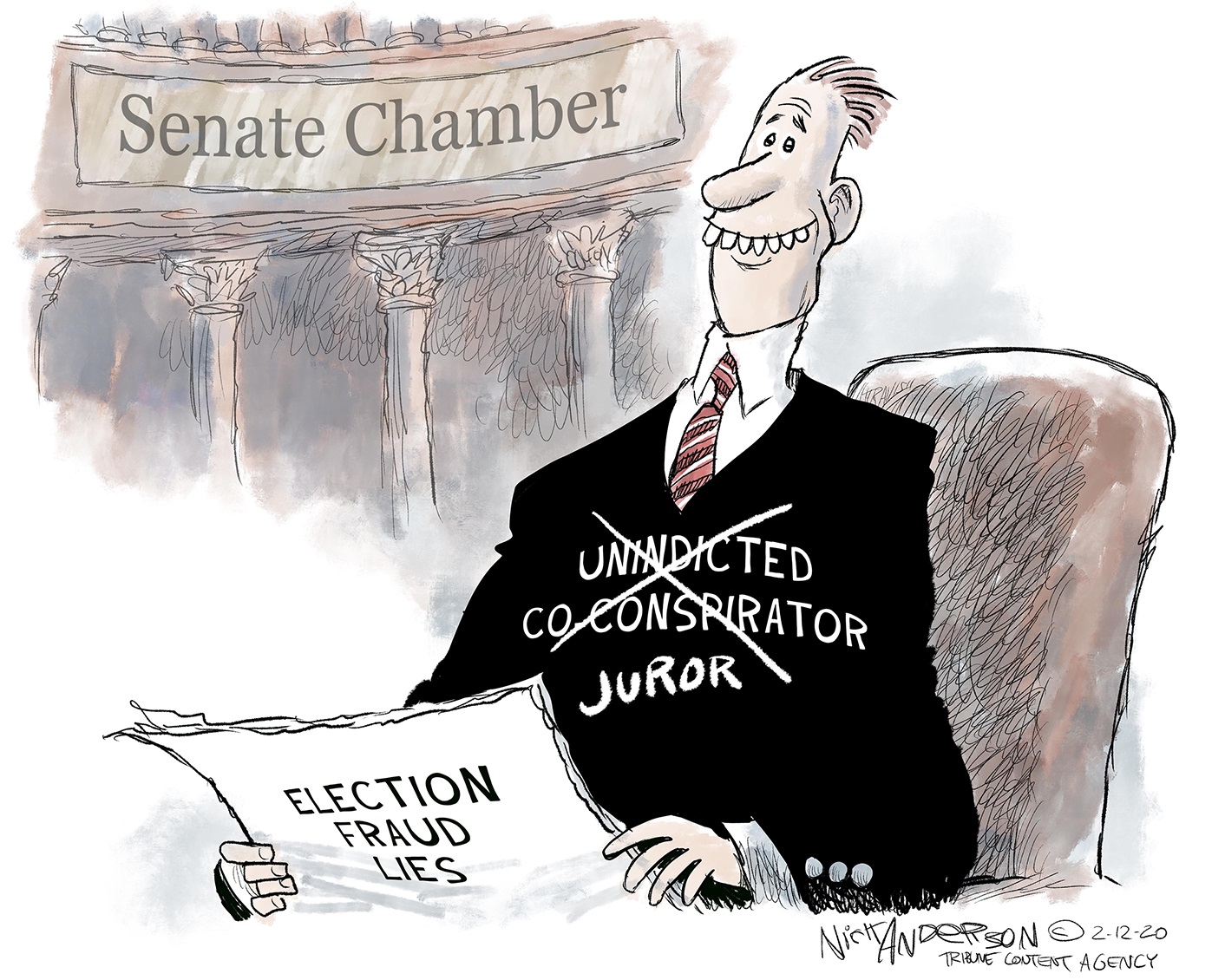 Editorial cartoons for Feb. 14, 2021 - syracuse.com