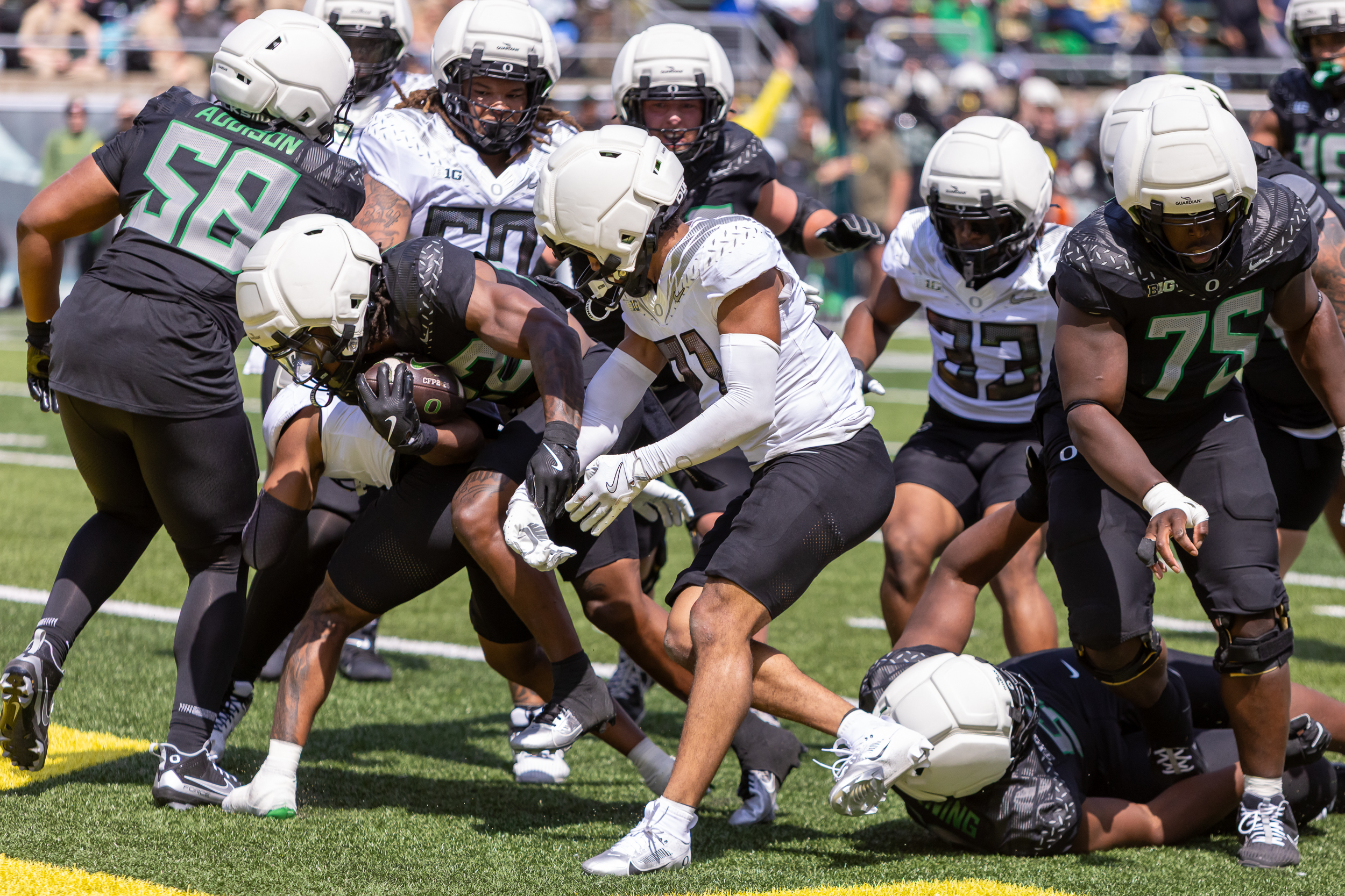 Oregon Ducks spring football game 2025 - oregonlive.com