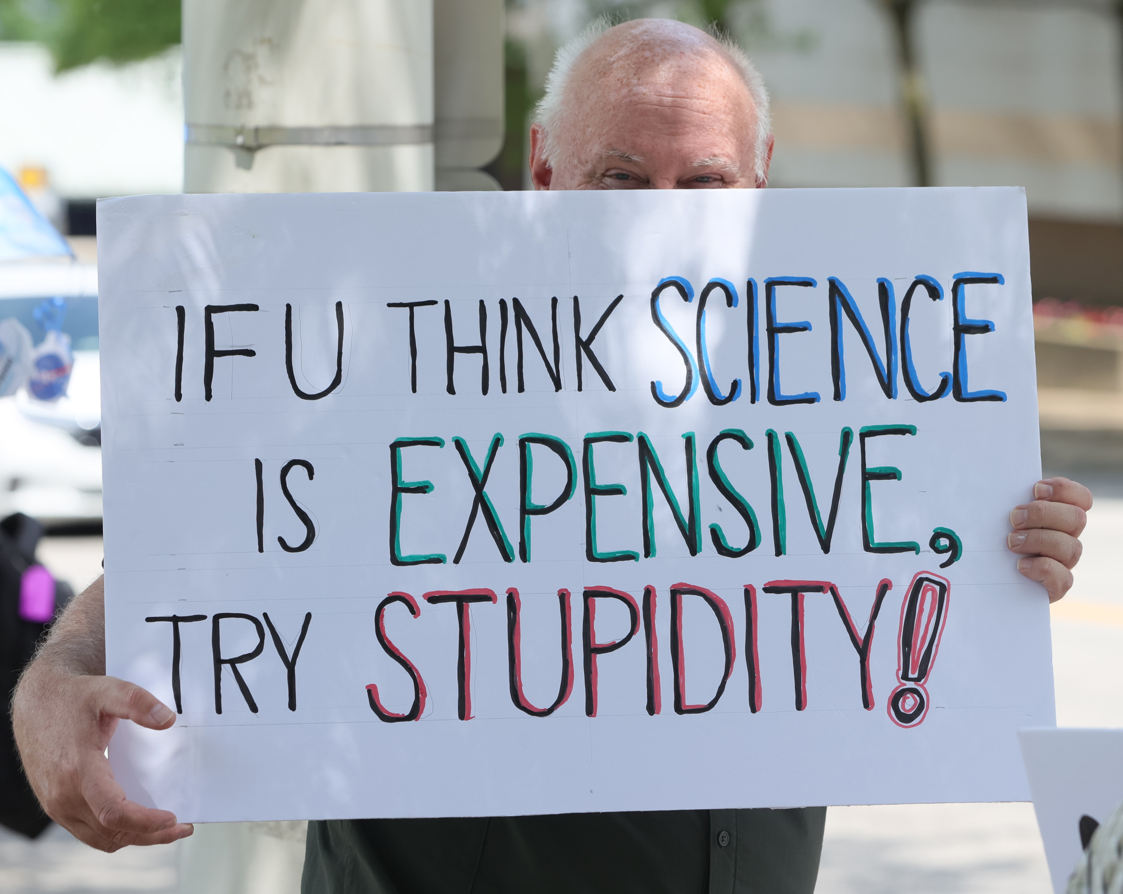 Cleveland protest against the proposed cuts to NASA in 2026 - cleveland.com