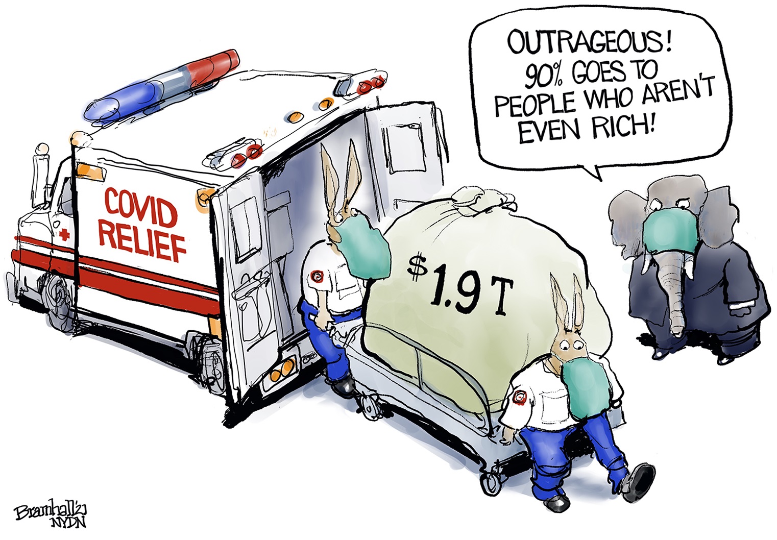 Editorial cartoons for March 14, 2021 - oregonlive.com