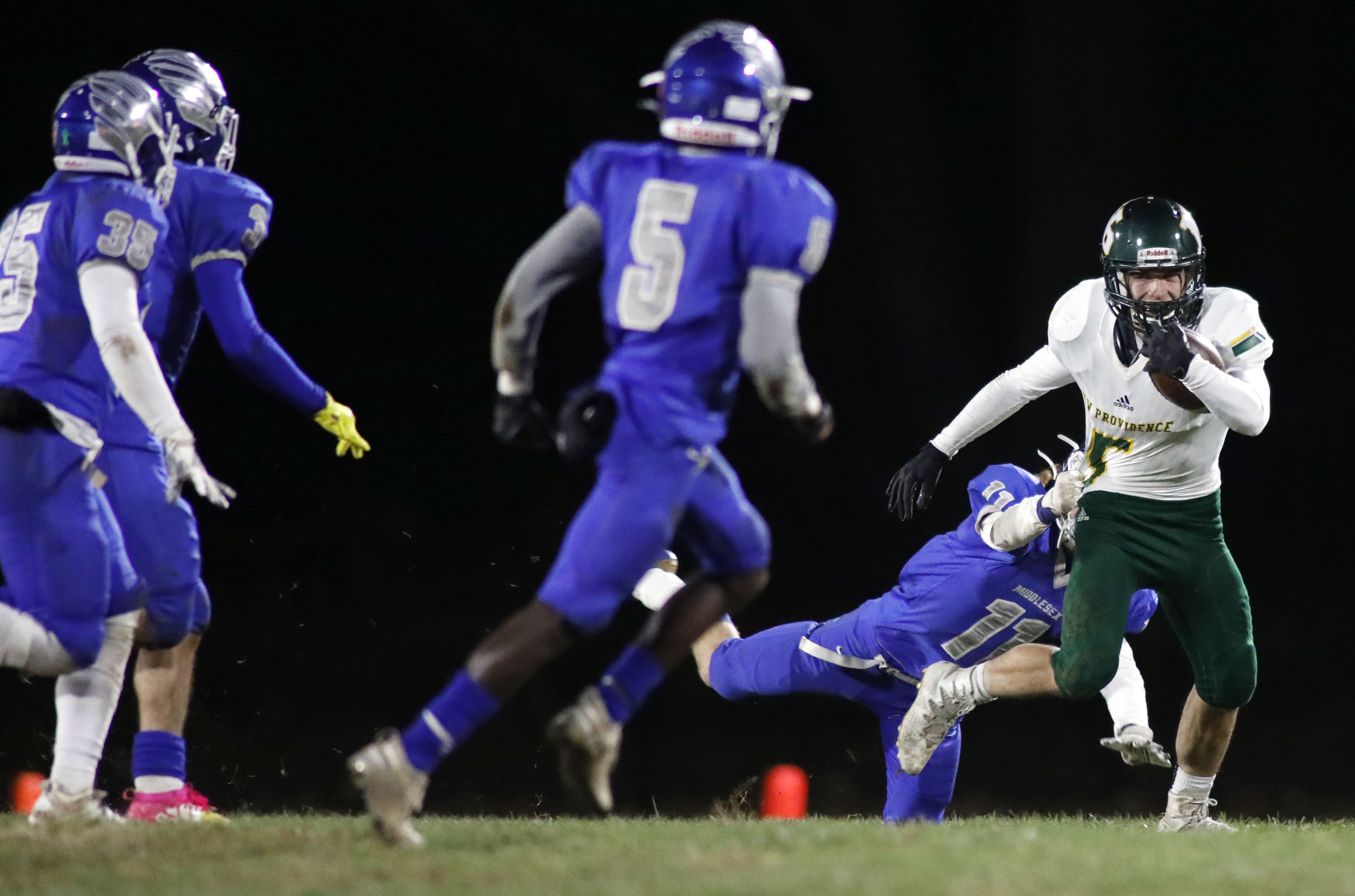 Football: Middlesex vs. New Providence on Thursday, November 19, 2020 ...