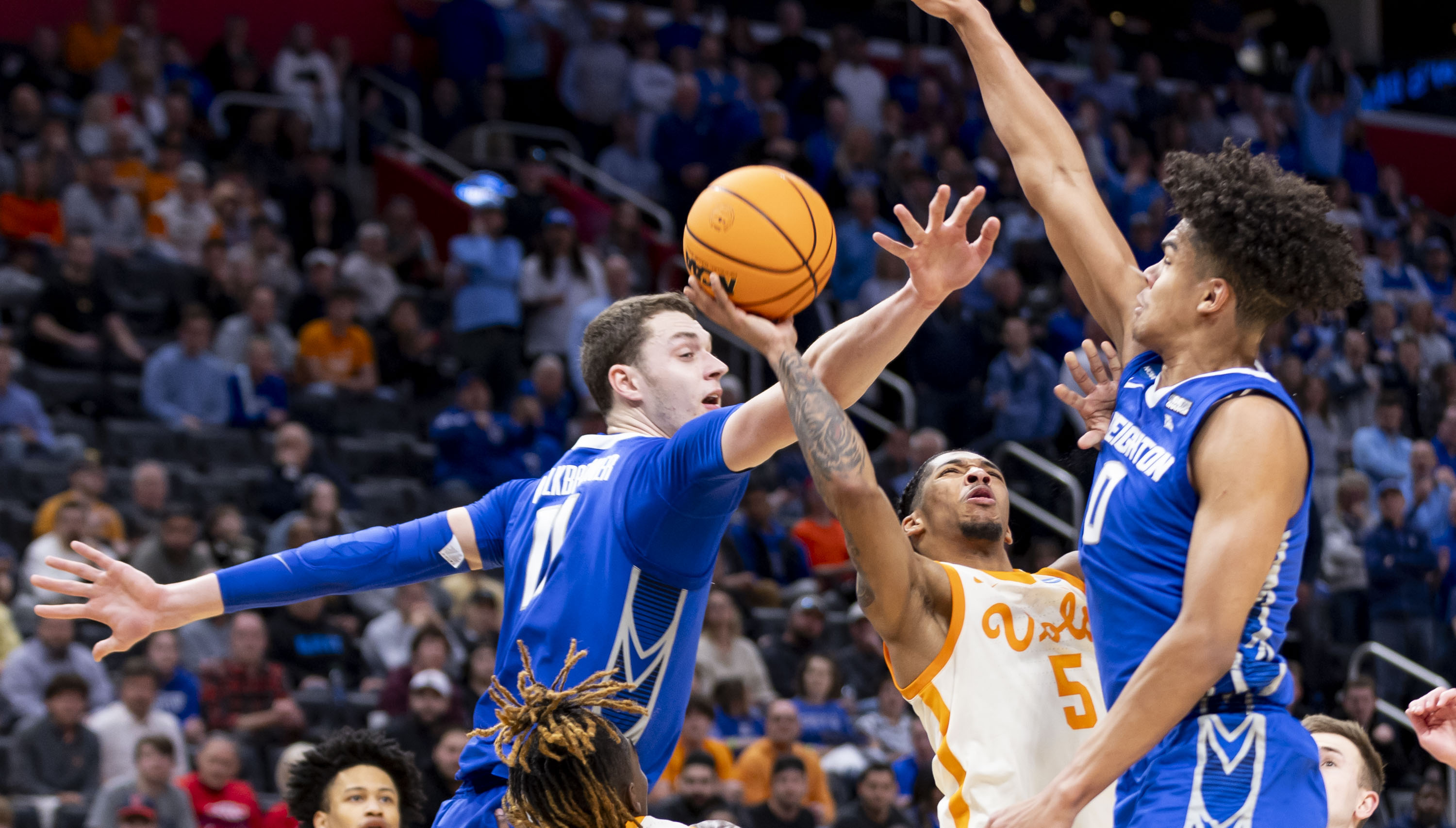 See photos as Tennessee basketball defeats Creighton in NCAA Tournament ...