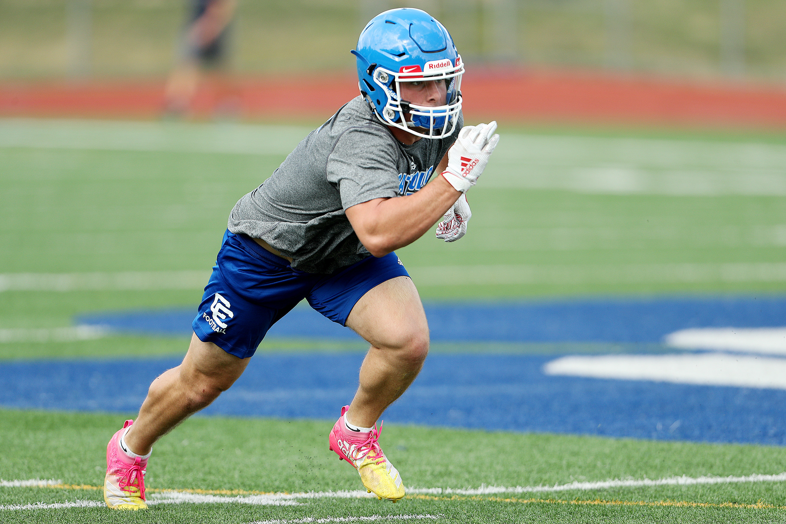 Detroit Catholic Central's first football practice of 2019 season ...