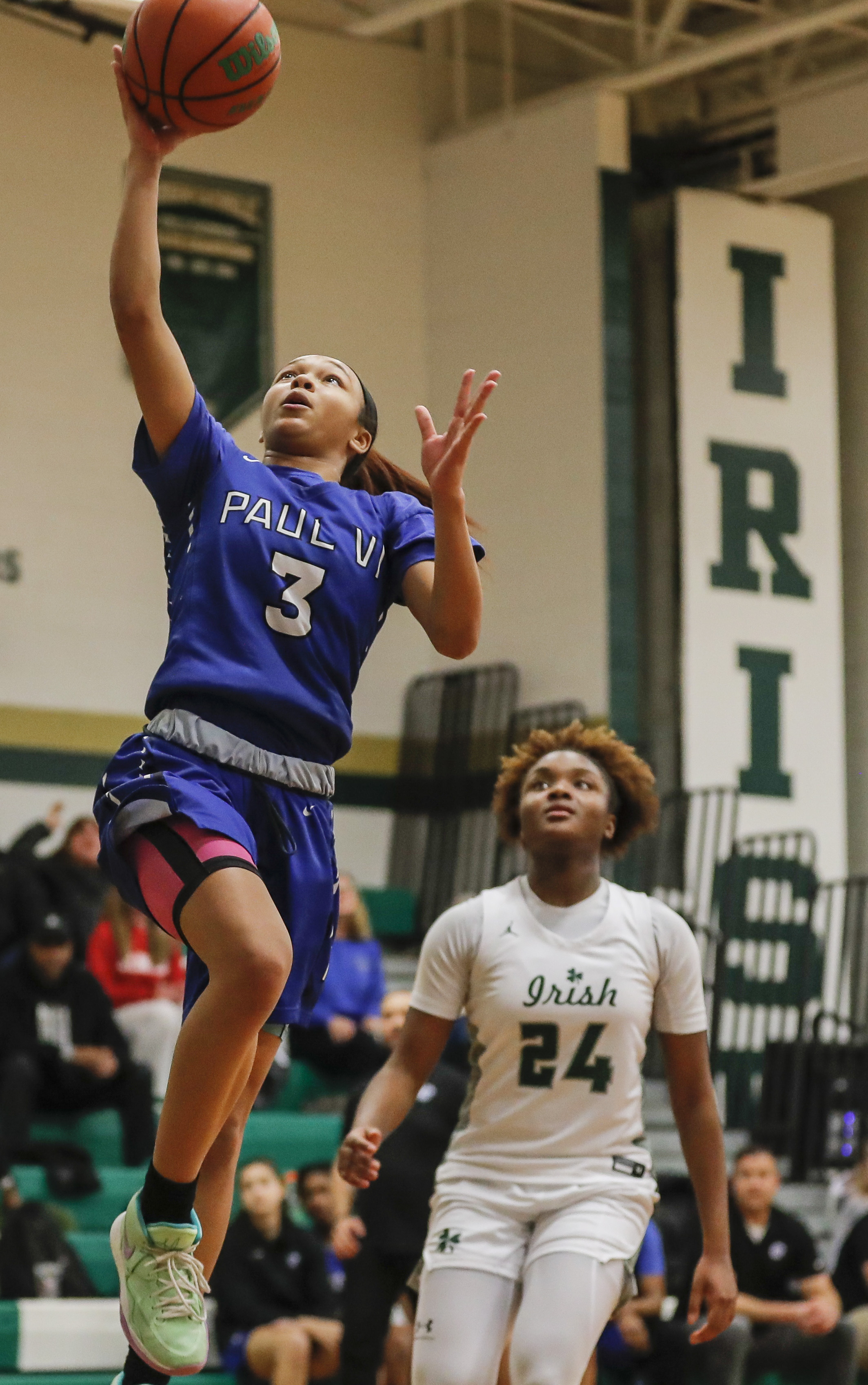 Girls Basketball: Hannah Hidalgo of Paul VI gets 2000th point against ...