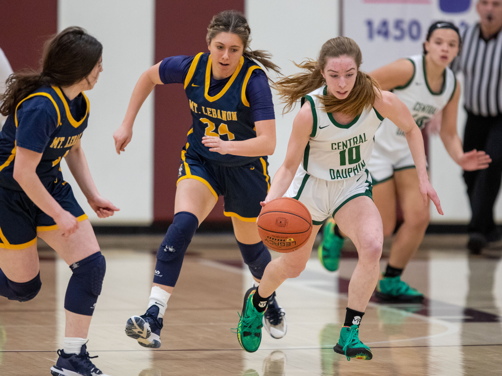 Mt. Lebanon defeats Central Dauphin 41-35 in the 2022 PIAA 6 A girls ...