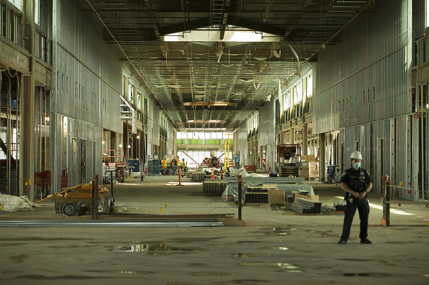 Newark Liberty Terminal One Progress Tour - nj.com