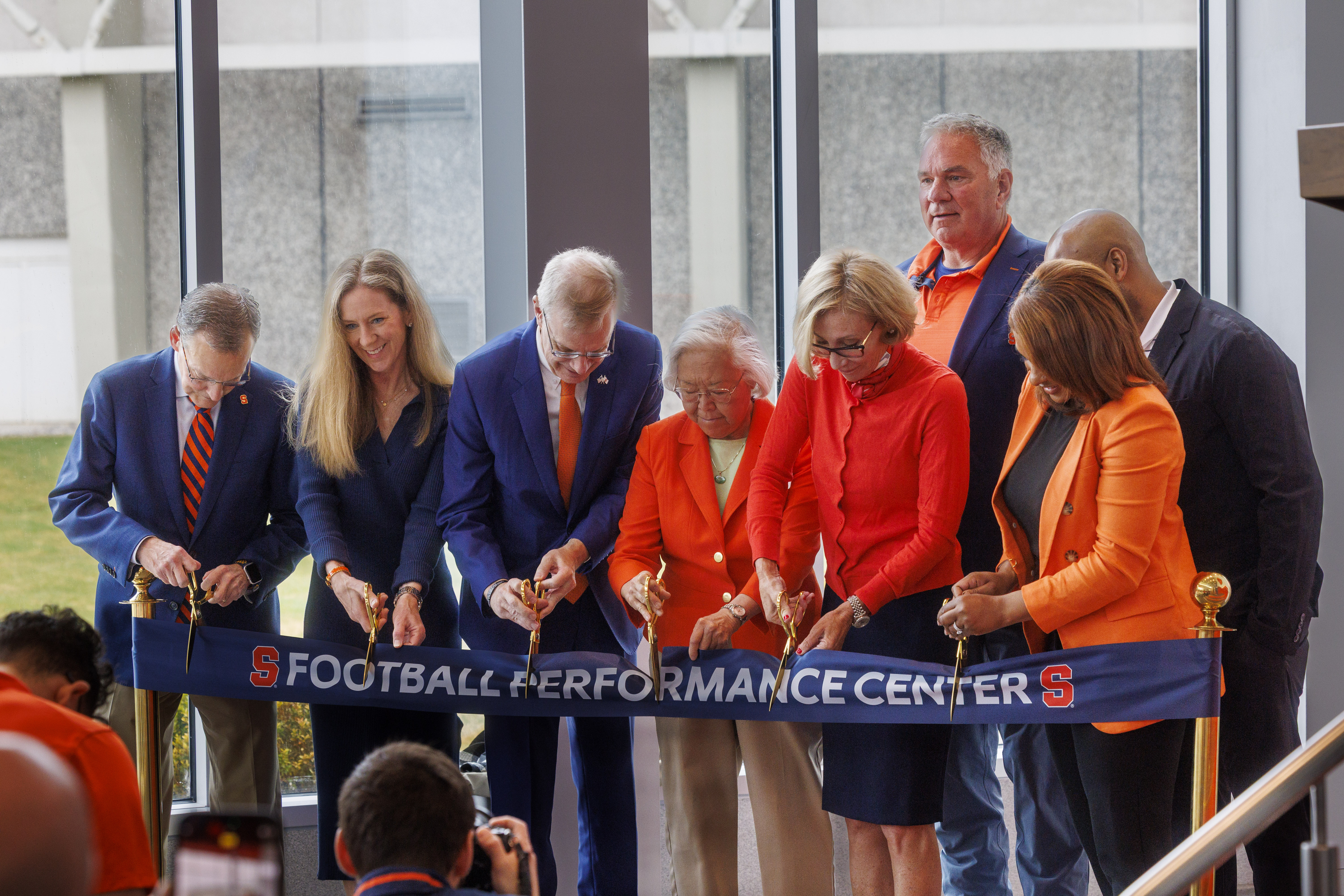 Syracuse unveils renovated football facilities at the John A. Lally ...