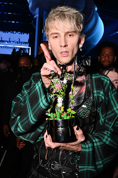 Machine Gun Kelly at VMAs - cleveland.com