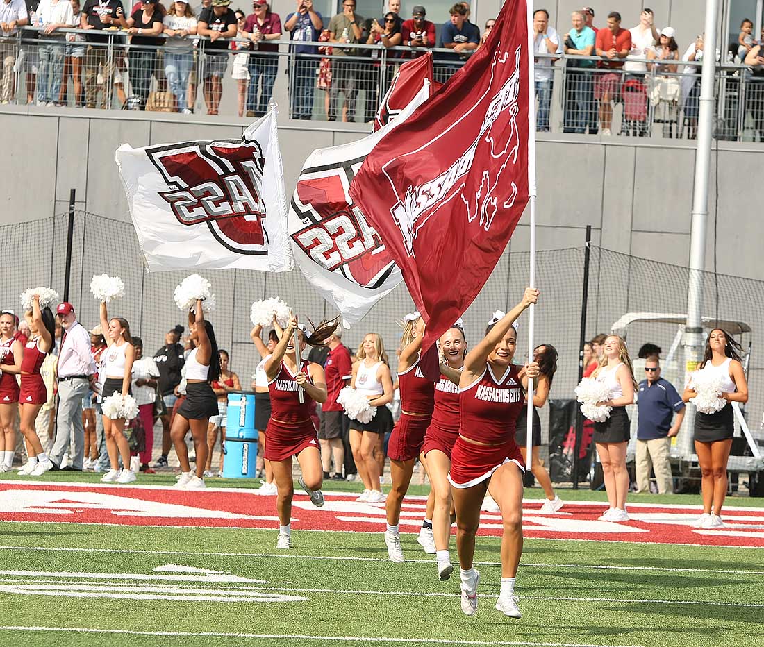 UMass Football vs Eastern Michigan 8/31/24 - masslive.com
