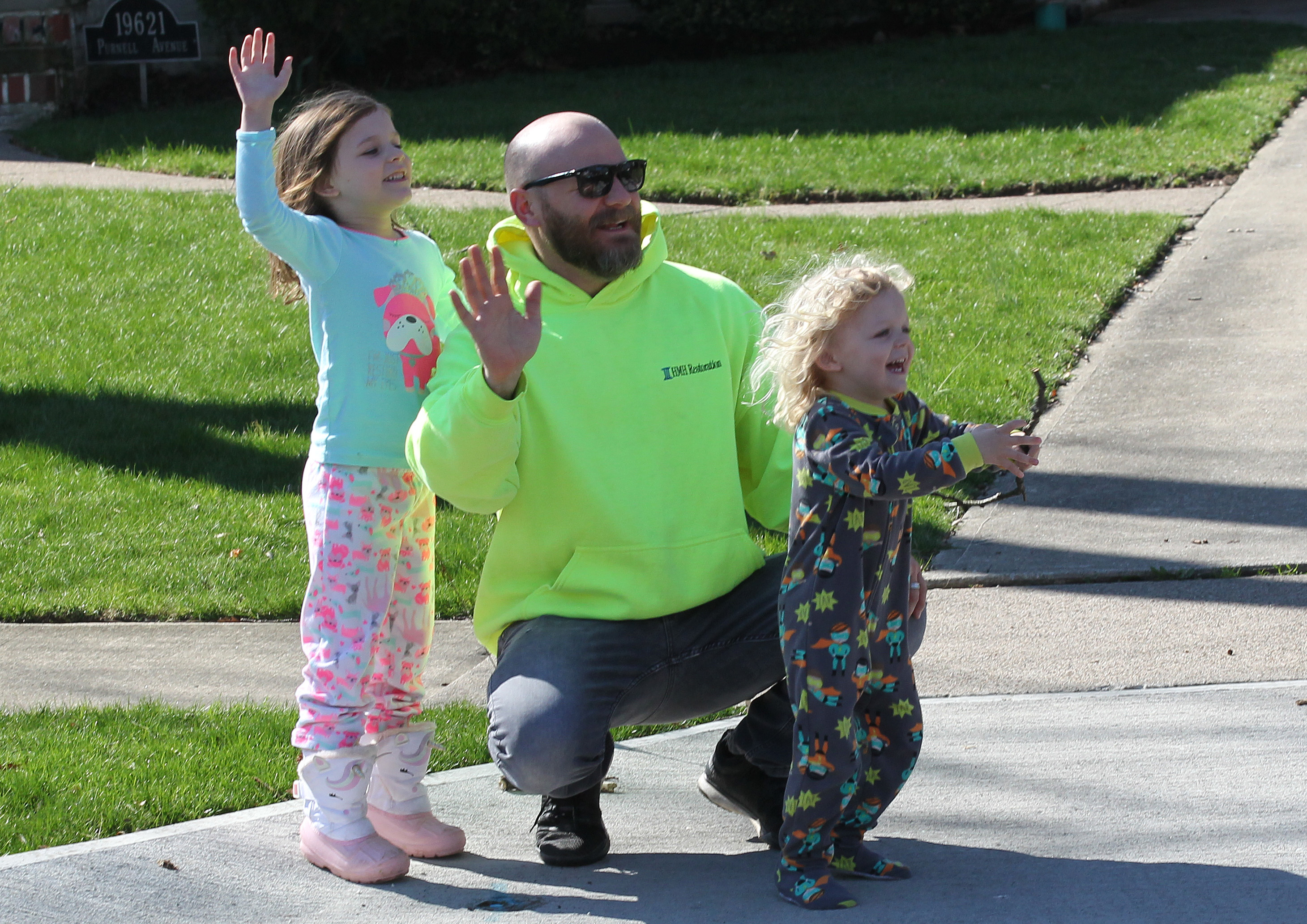 Easter Bunny visits Rocky River neighborhoods, April 4, 2020 ...