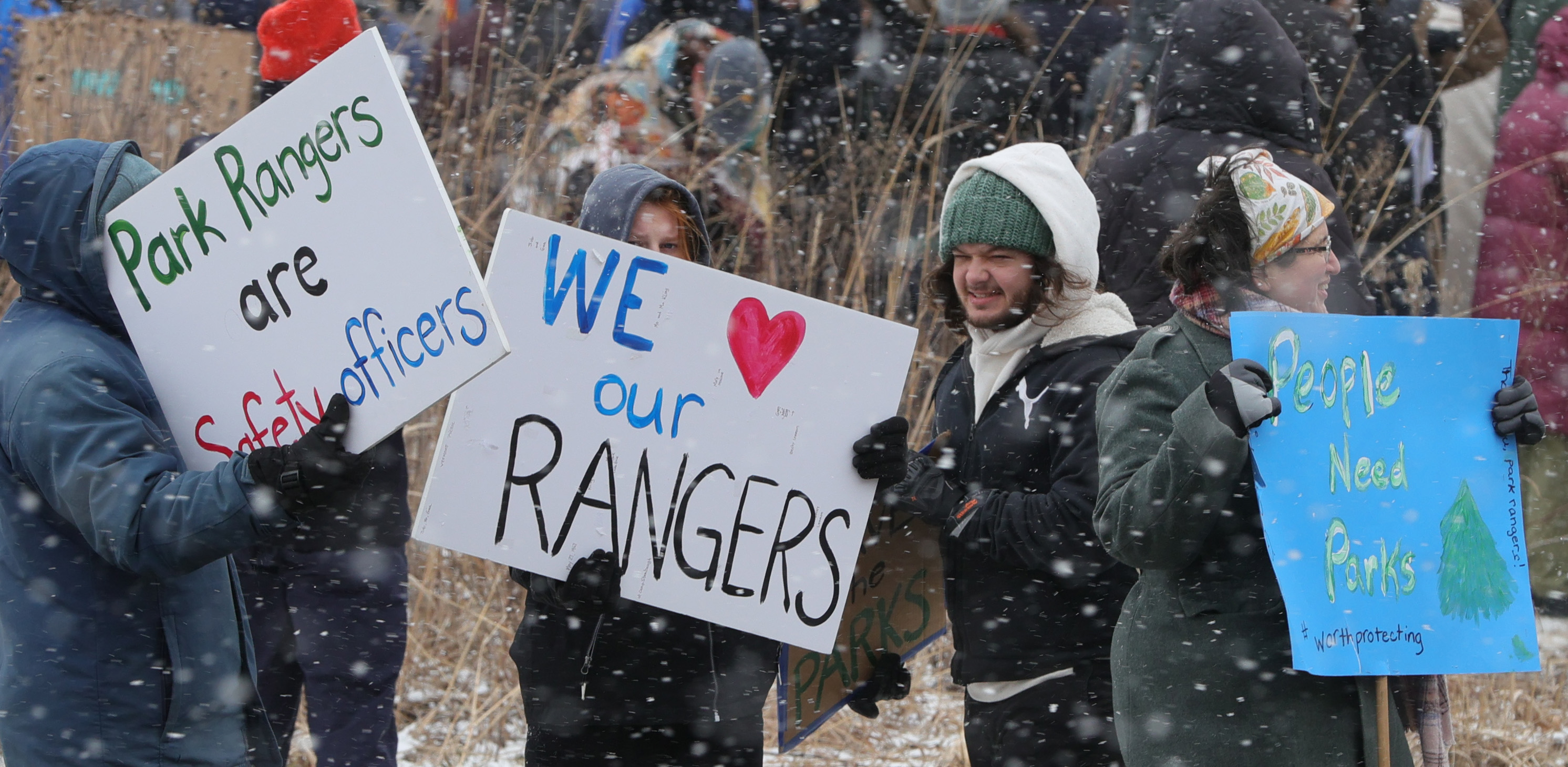Protect Our Public Land protest at Cuyahoga Valley National Park, March ...