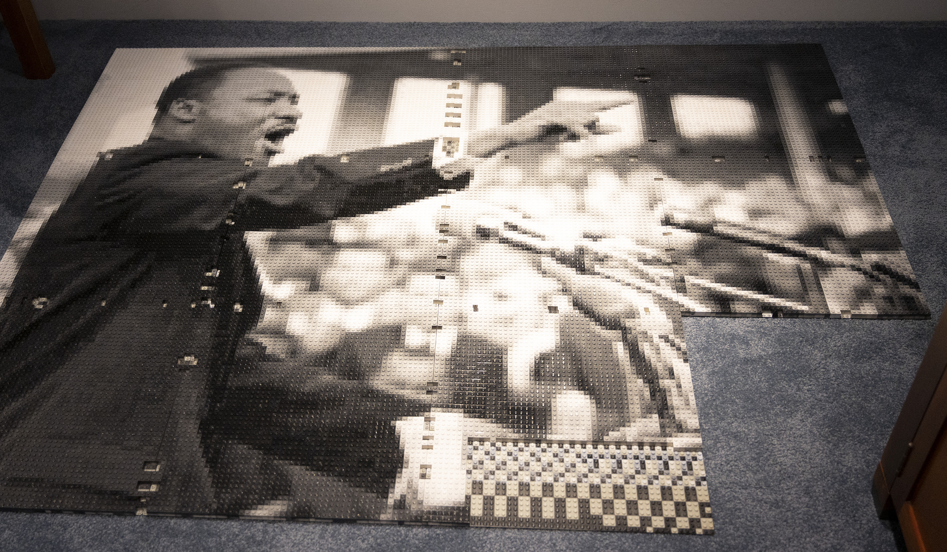 Saline man makes Martin Luther King Jr. mosaic from LEGOs - mlive.com