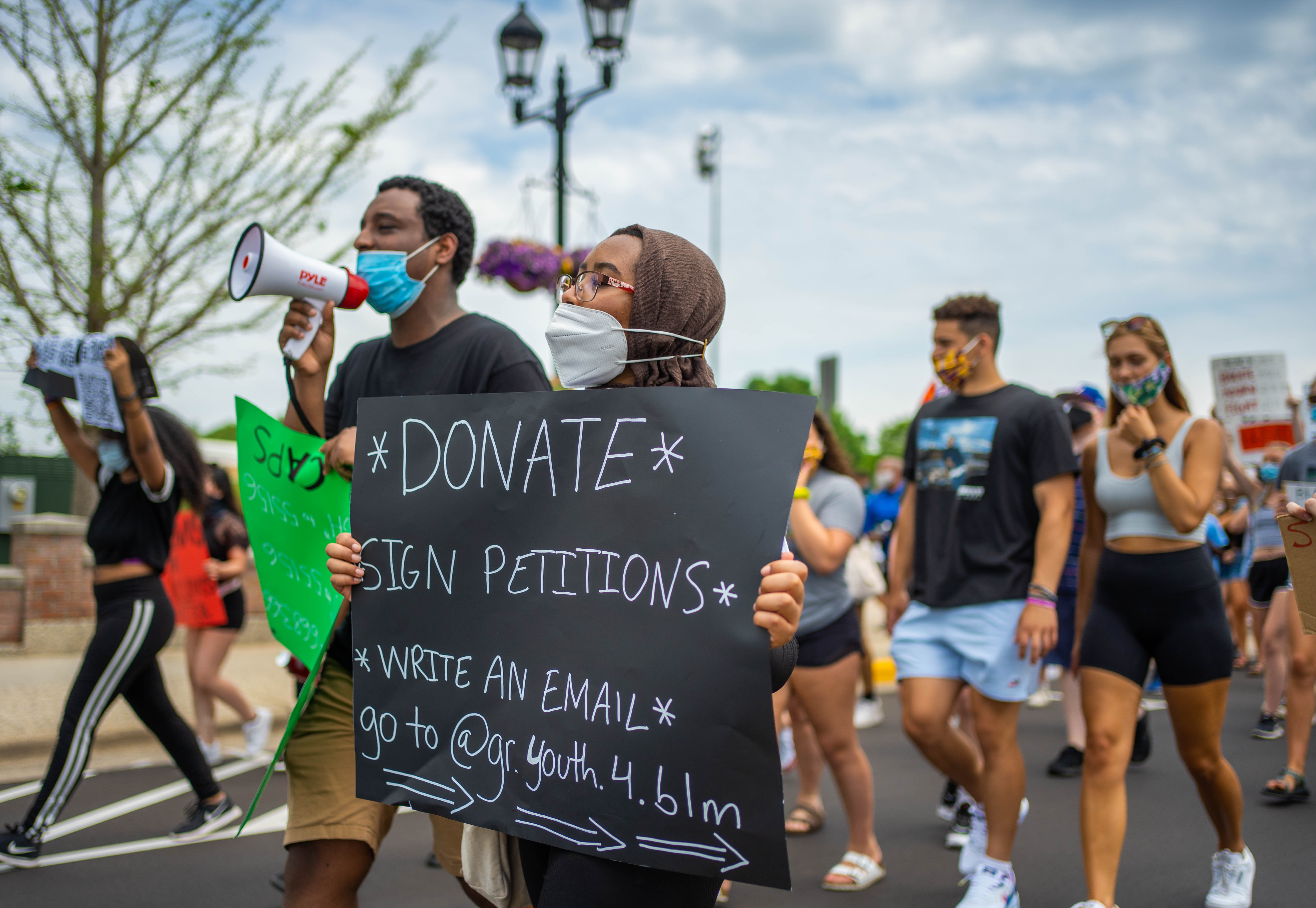 Grand Rapids area students protest police brutality - mlive.com