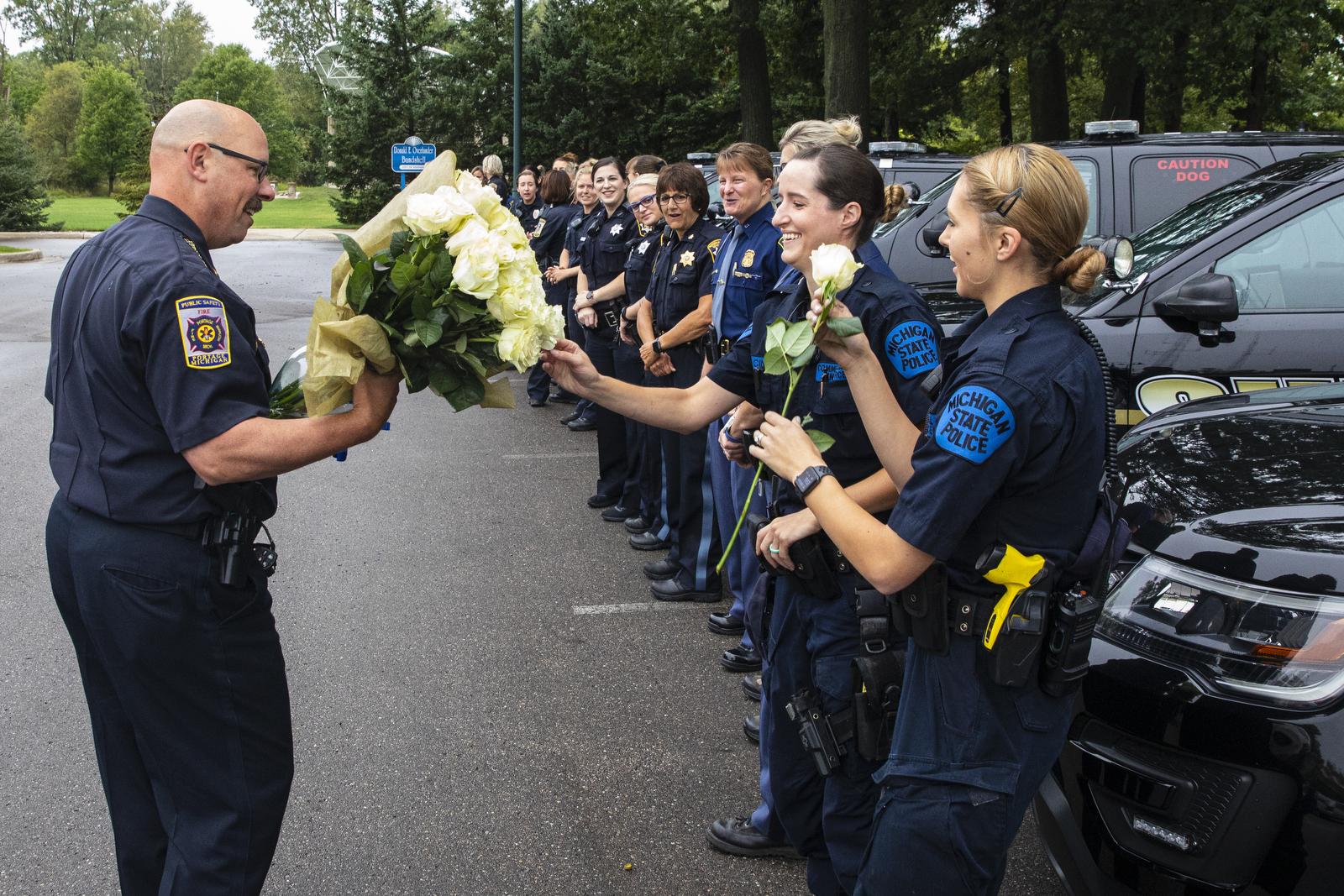 Portage law enforcement celebrate National Police Woman Day - mlive.com
