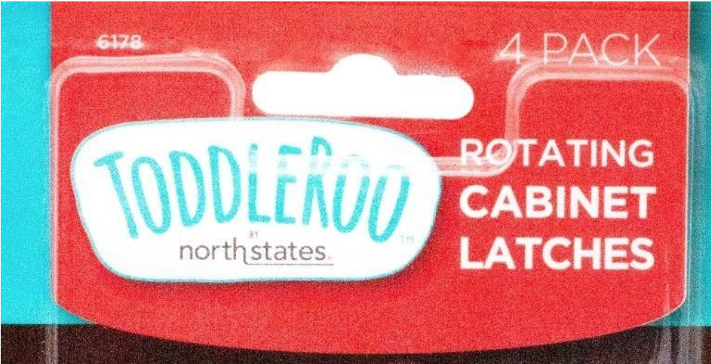 Rotating safety latches for cabinets recalled because kids may choke on ...