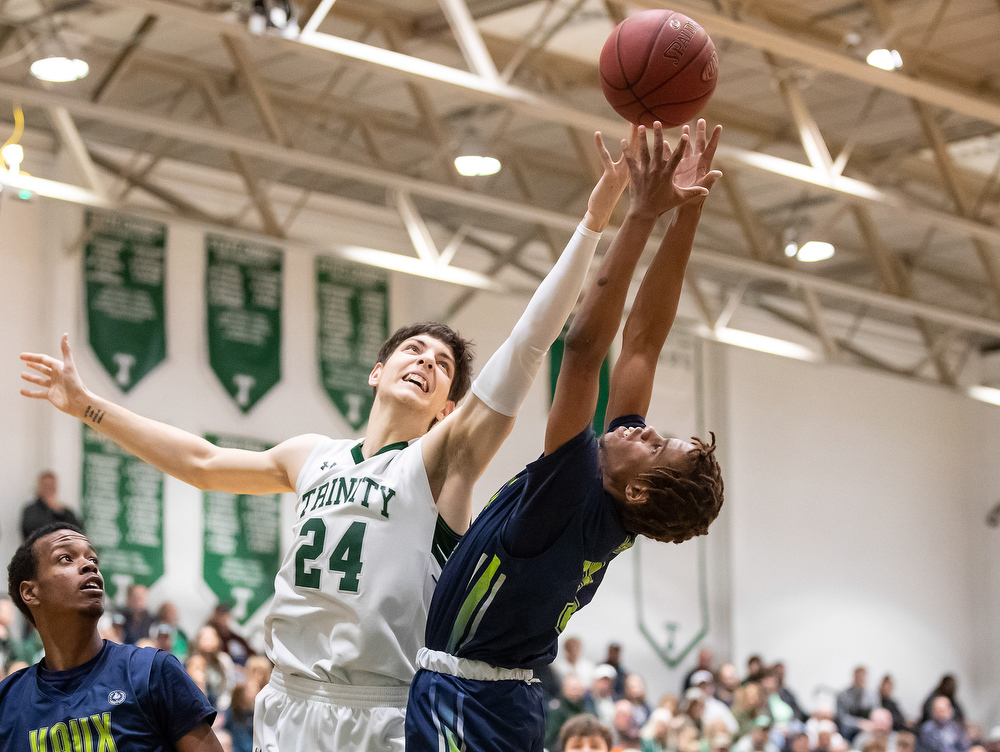 Trinity defeats Vaux Big Picture 72-45 in PIAA Class 3A boys basketball ...