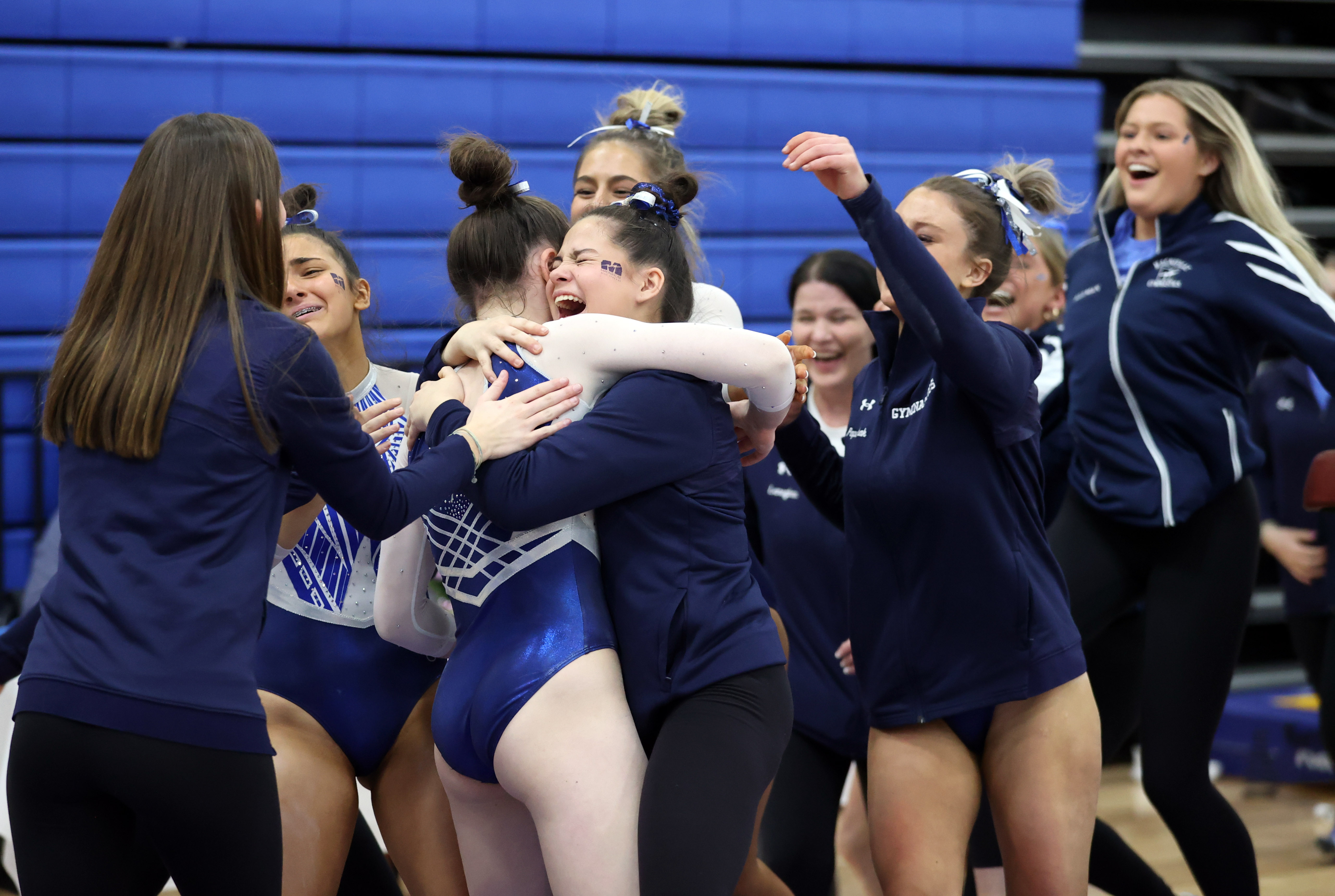 Dramatic finish to the 2024 OHSAA state gymnastics championship as Bees ...