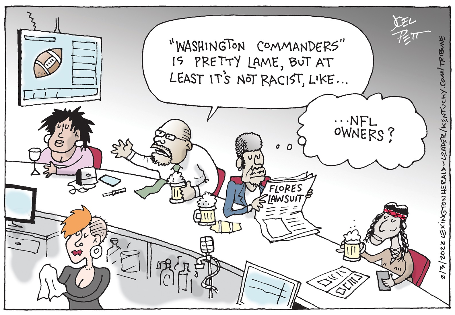 Editorial cartoons for Feb. 6, 2022 - oregonlive.com