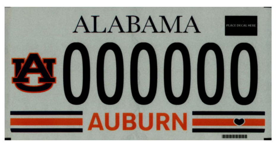 Most popular license plates in Alabama - al.com