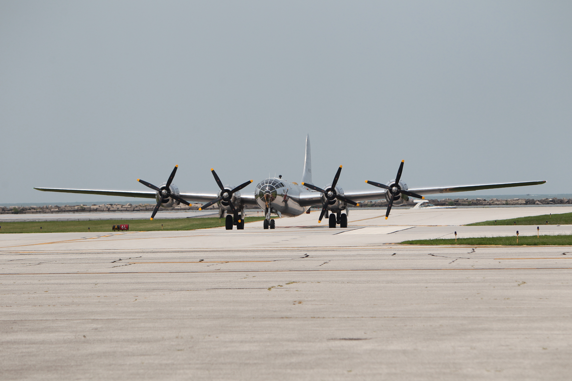 B-29 Doc Superfortress lands in Cleveland for three day visit ...