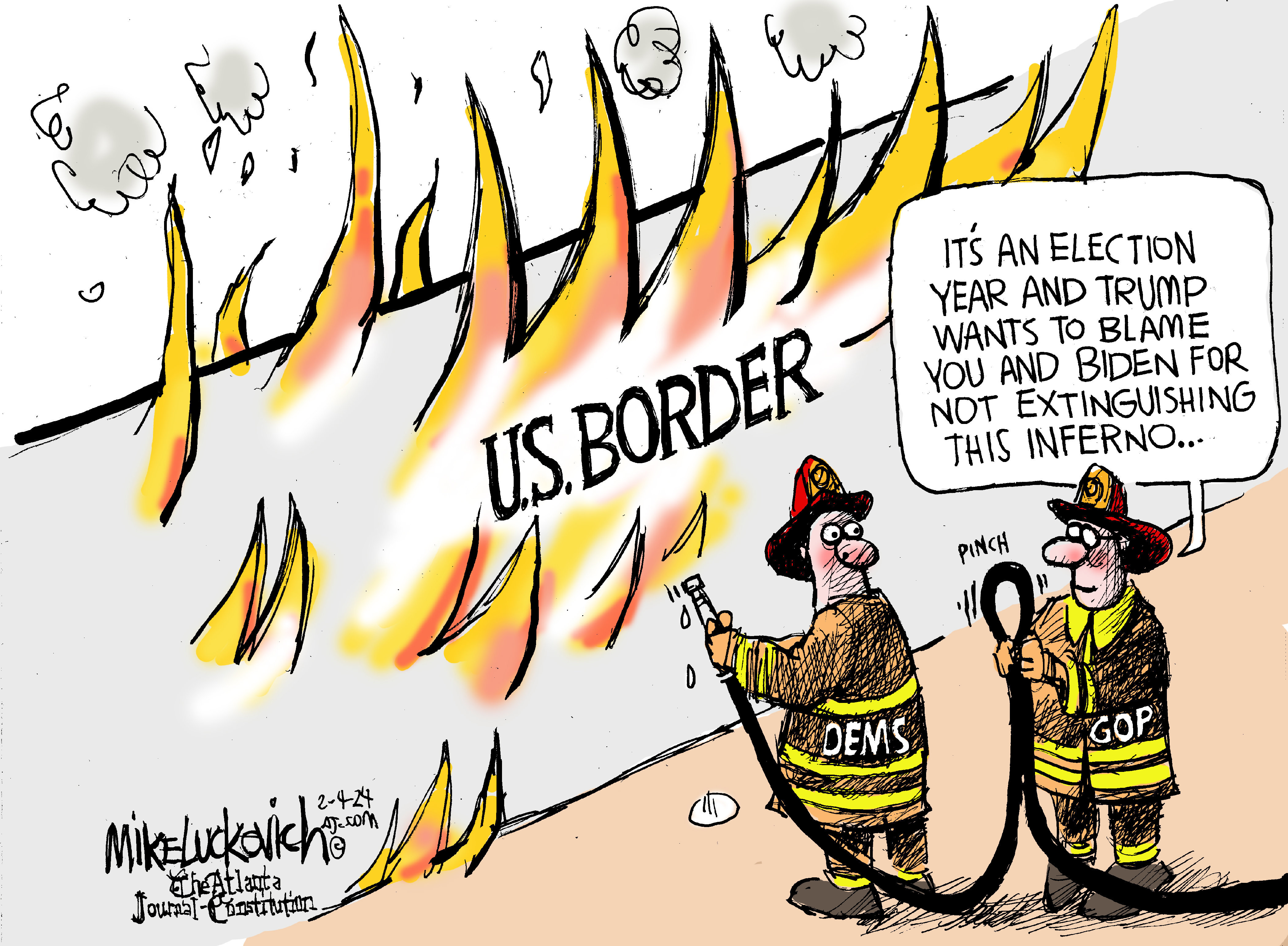 Editorial cartoons for Feb. 4, 2024 - cleveland.com