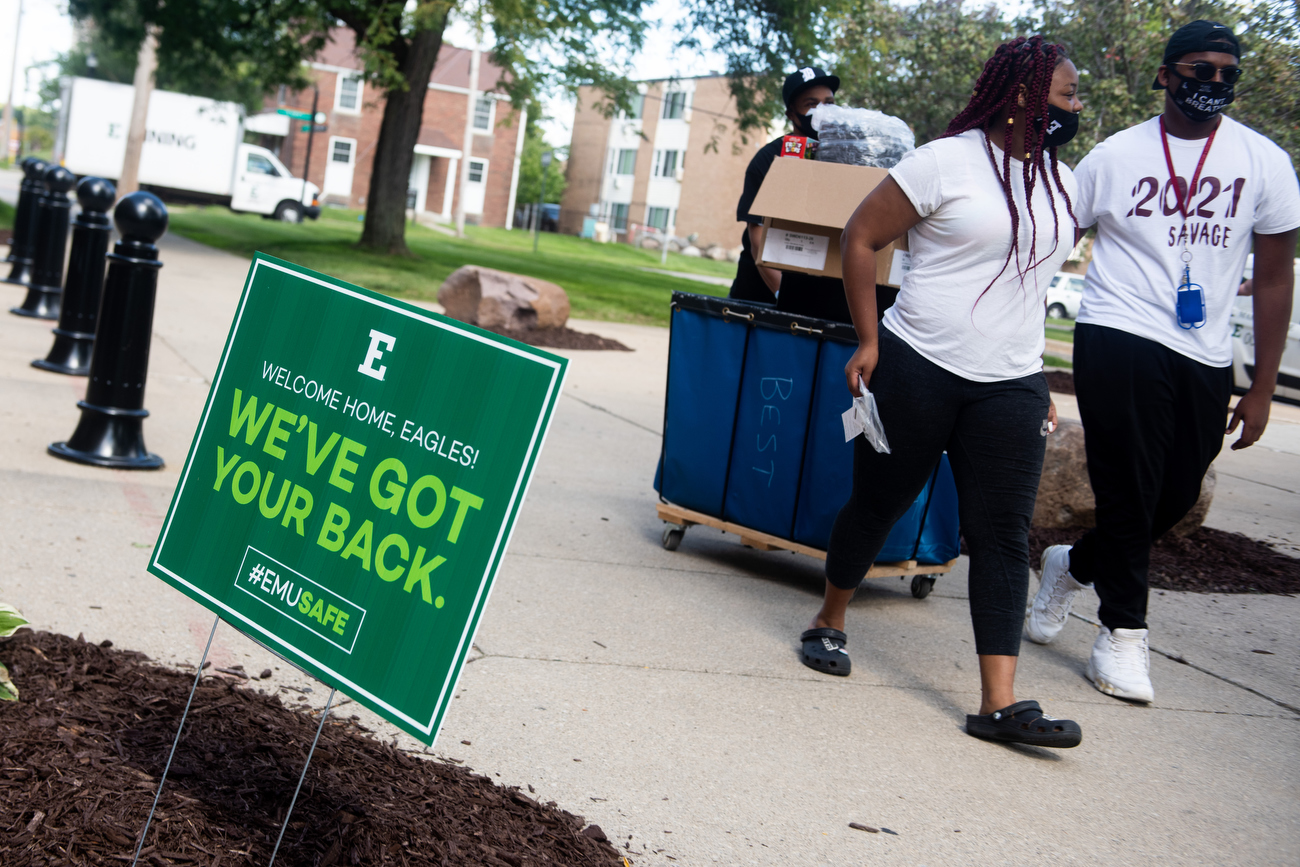 EMU begins delayed student move-in - mlive.com