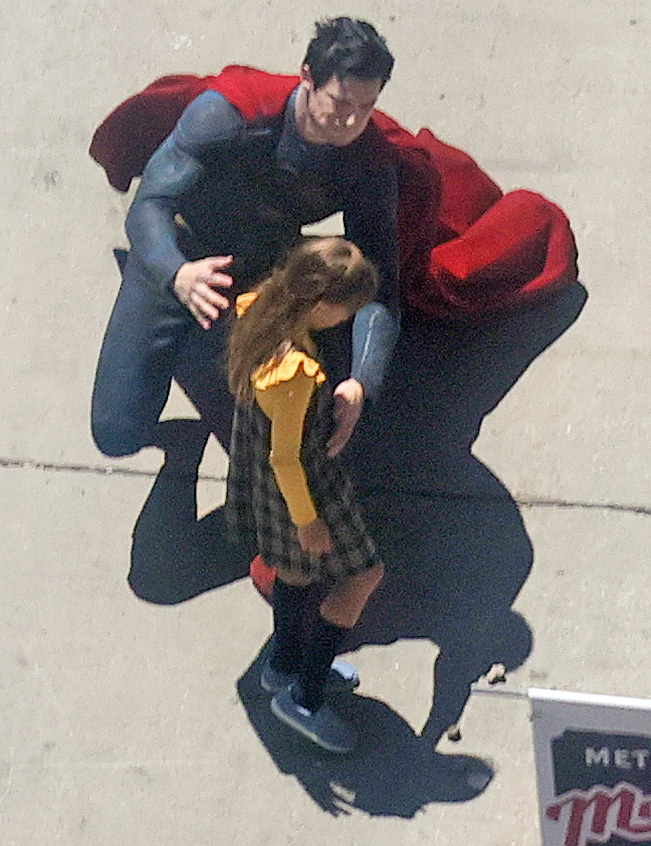 Superman movie resumes at Cleveland’s Public Square, July 2, 2024 ...