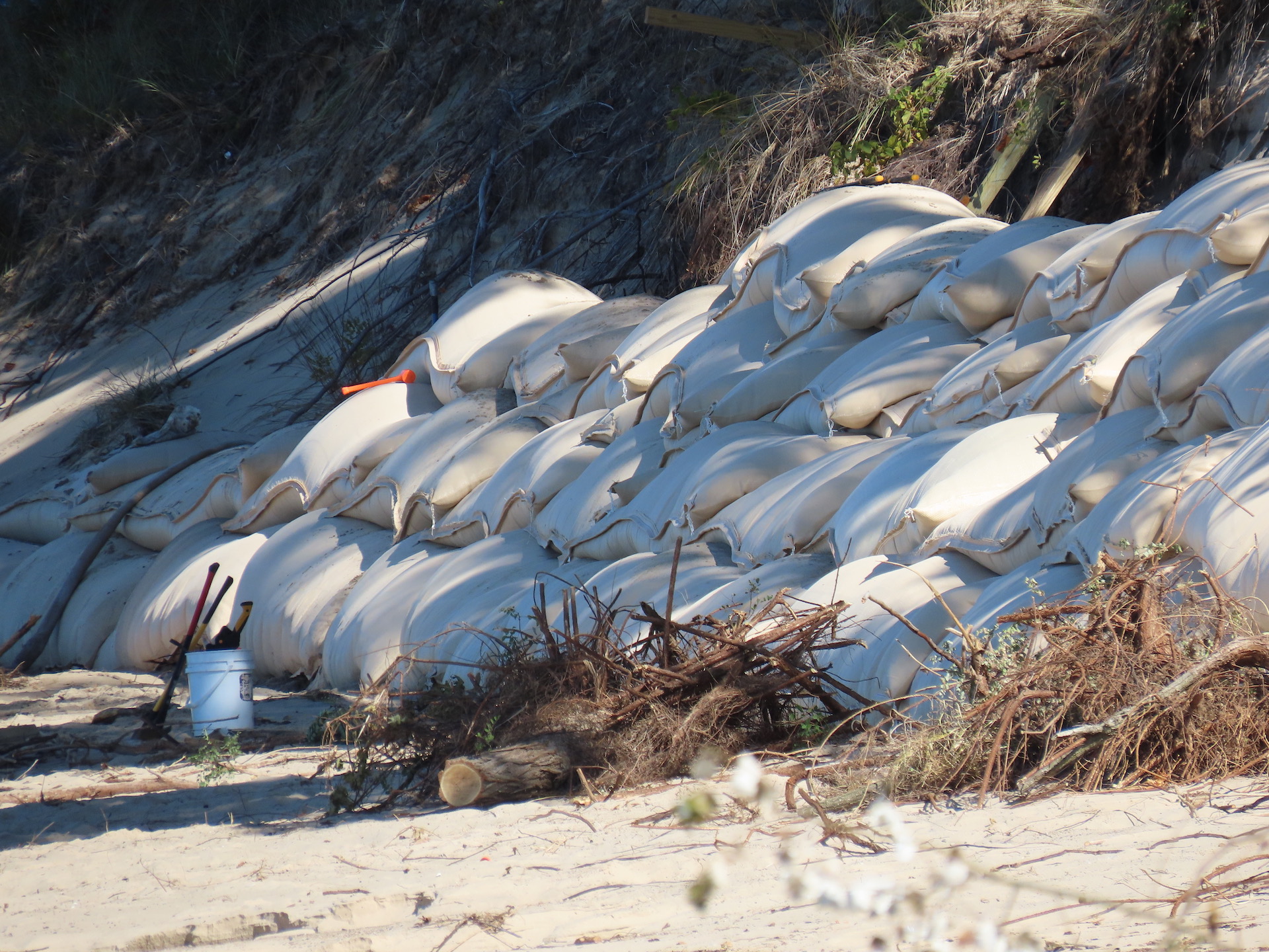 Beach armor plans rile Lake Michigan town - mlive.com