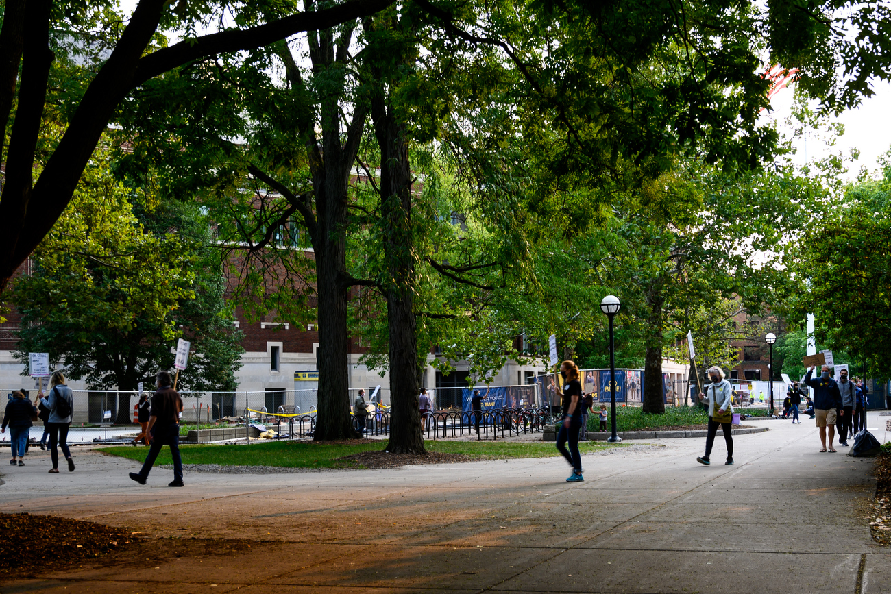 GEO hosts press conference on Diag after UM files injunction - mlive.com