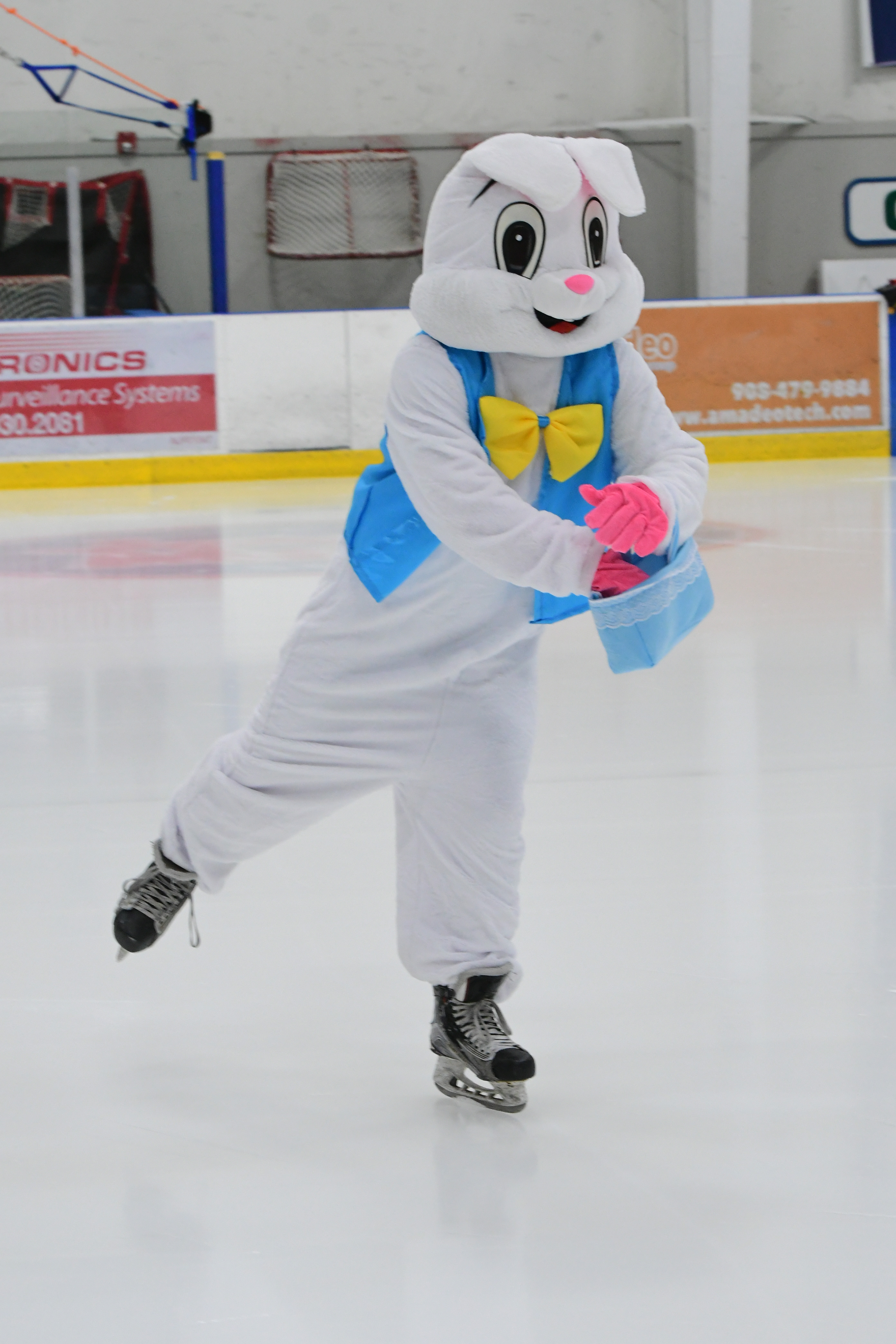 Easter Bunny skates into Flemington Ice Arena - nj.com