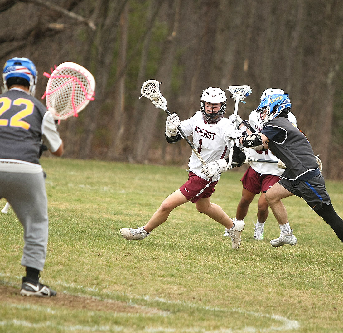 Chicopee Comp vs Amherst boys Lacrosse 4/6/23 - masslive.com