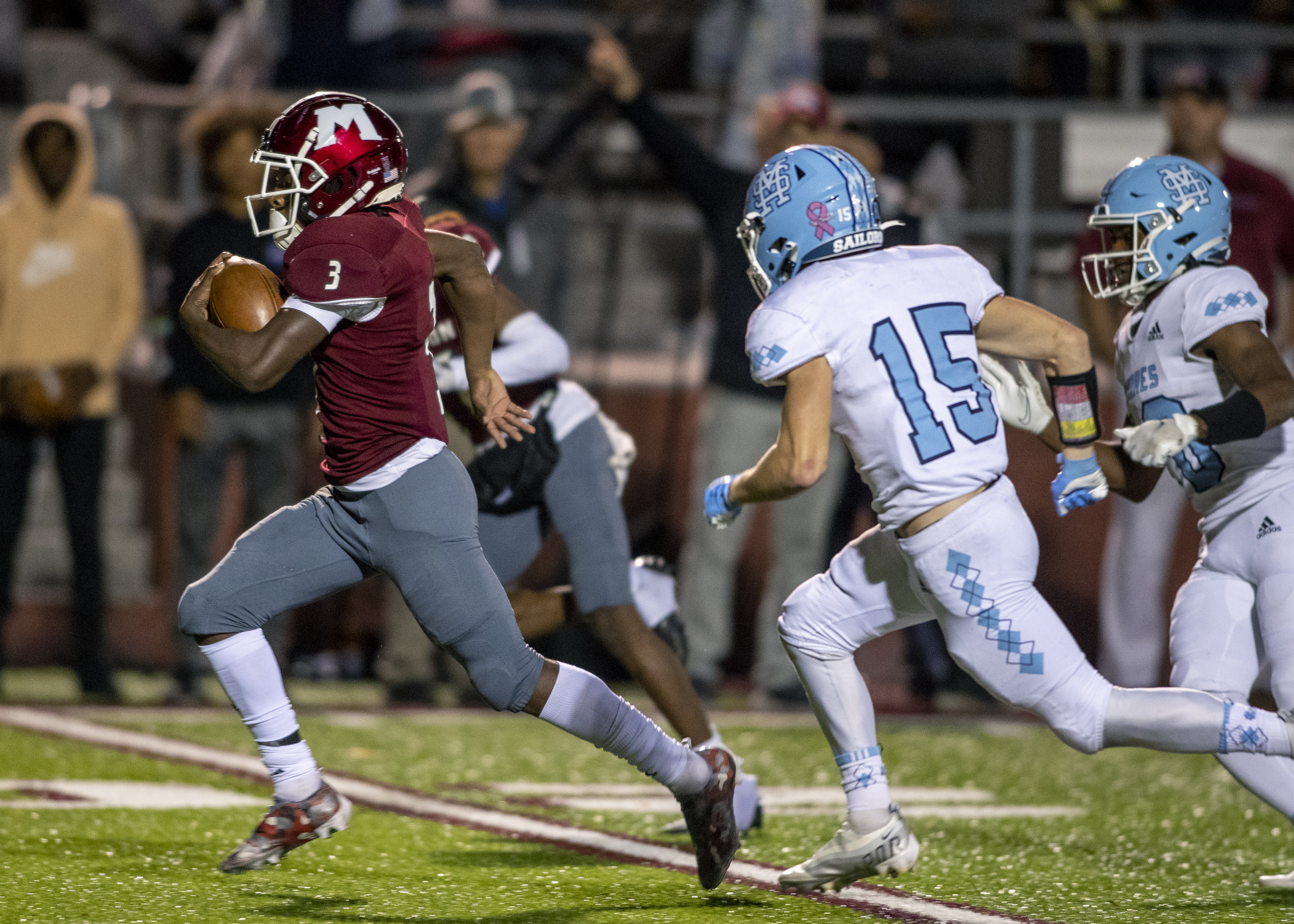 Muskegon football defeats Mona Shores 55-35 - mlive.com
