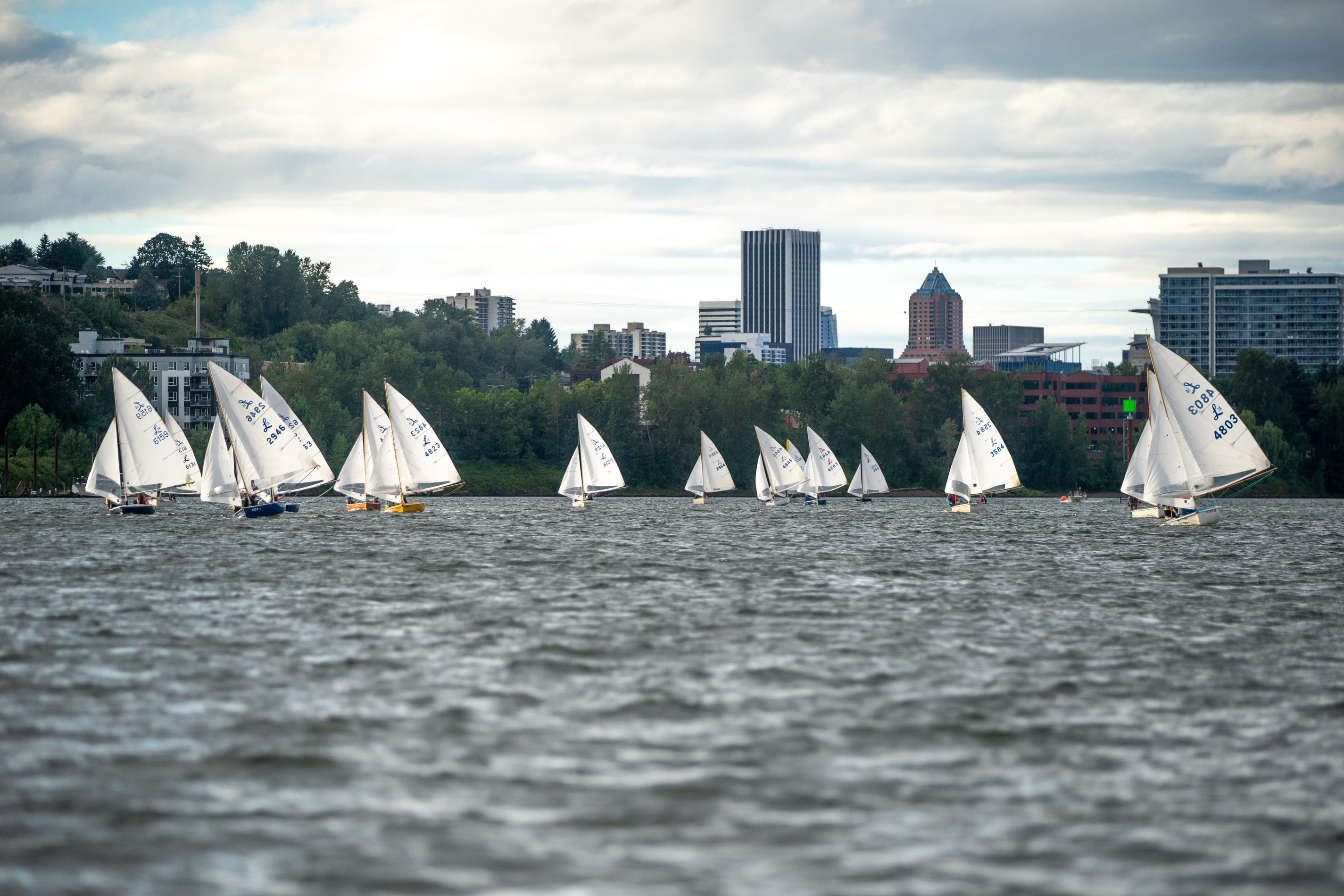 Wednesday night dinghy racing on the Willamette River - oregonlive.com