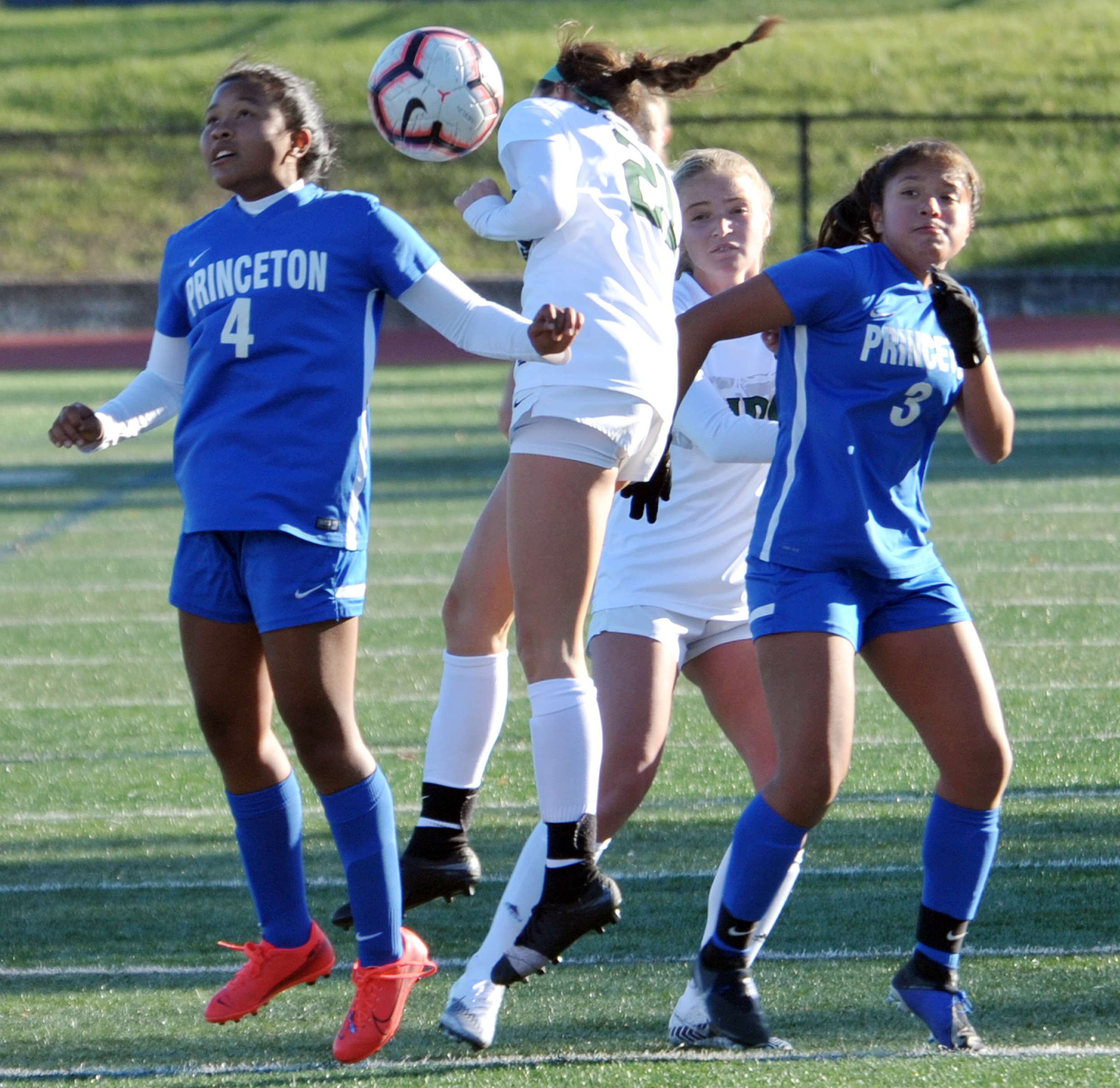High School Girls Soccer Ridge High School at Princeton High School on ...