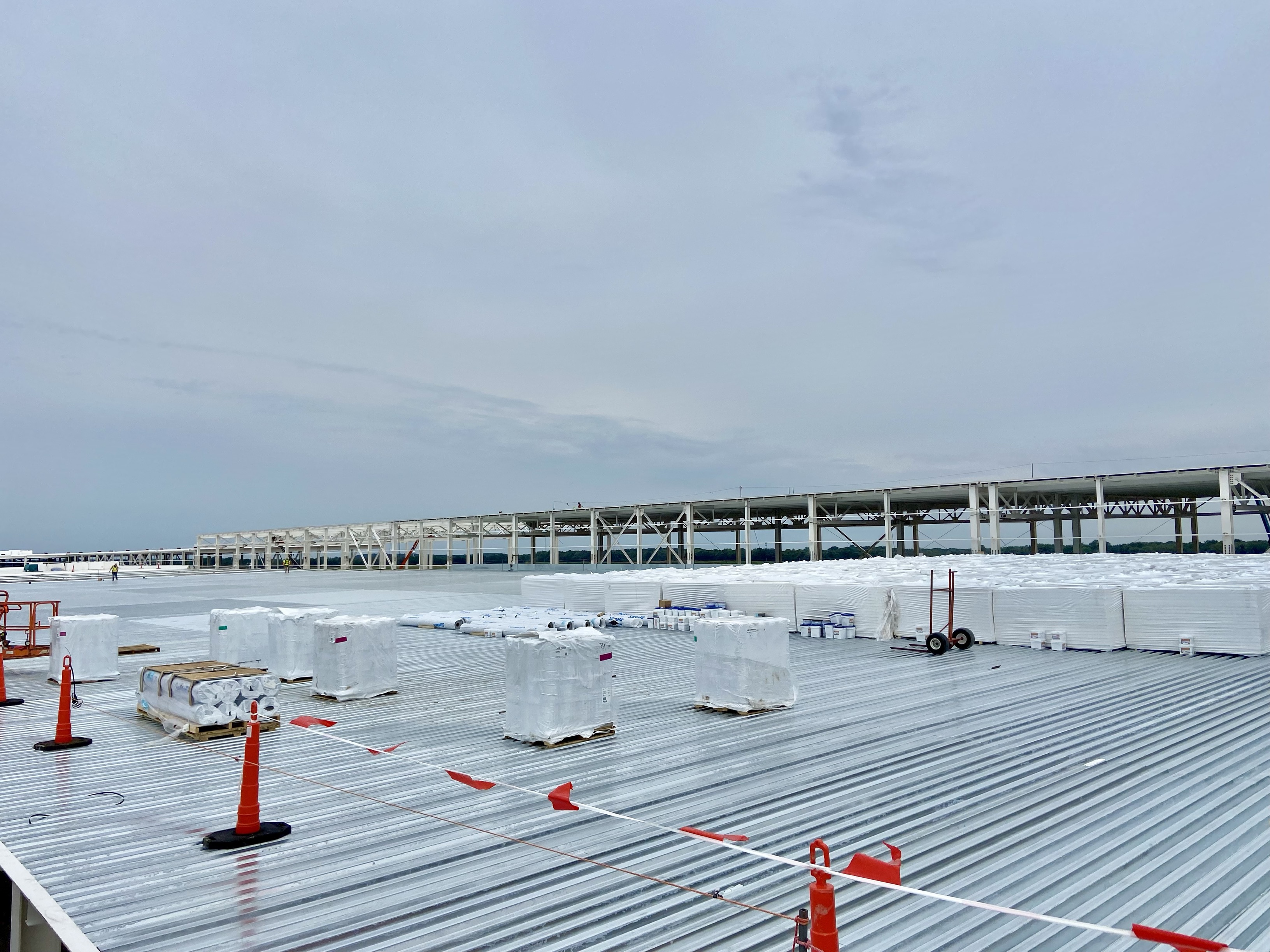 Construction of the BlueOval Battery Park Michigan - mlive.com