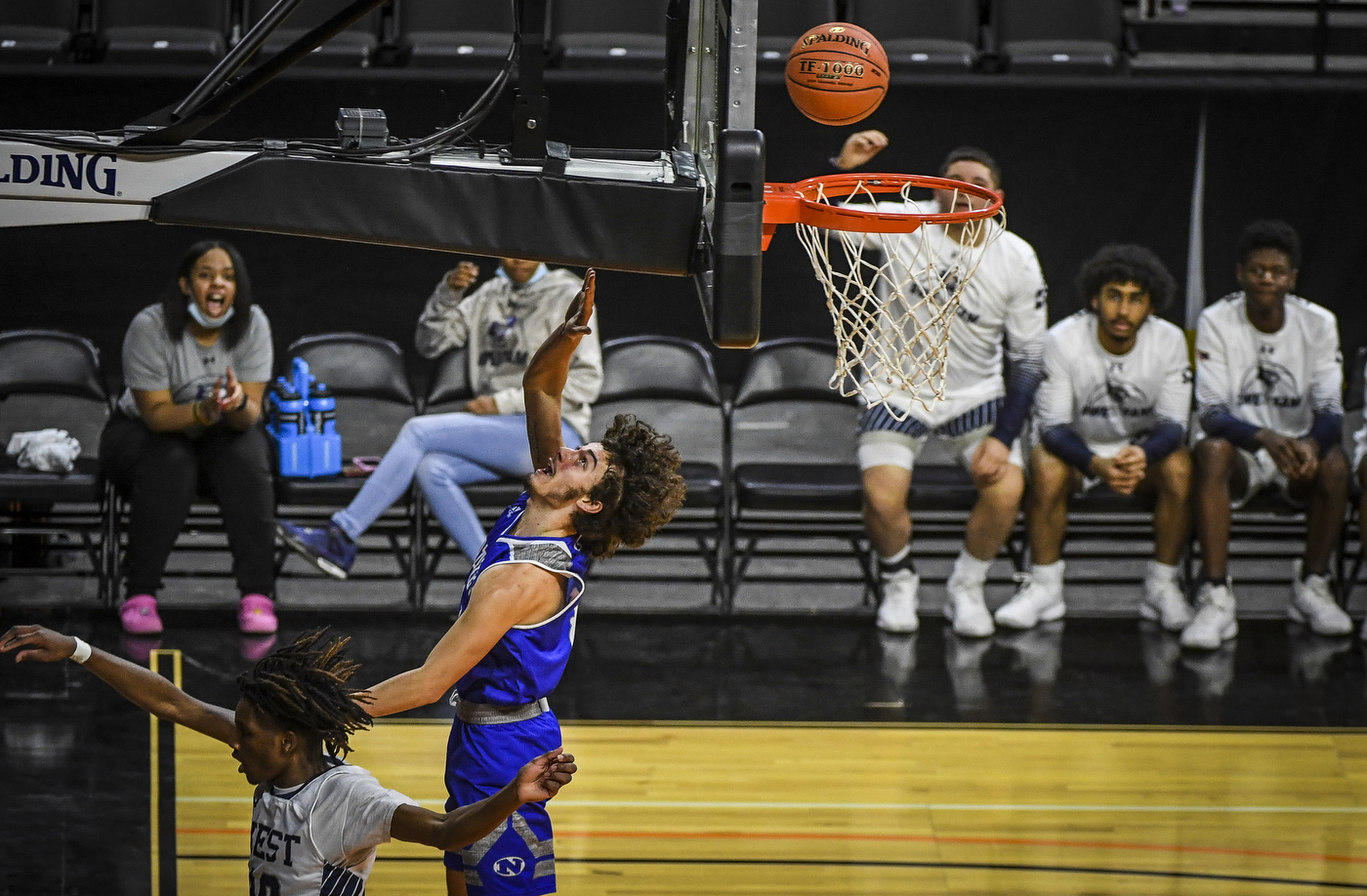 Nazareth vs. Pocono Mountain West in the EPC boys basketball semifinals ...