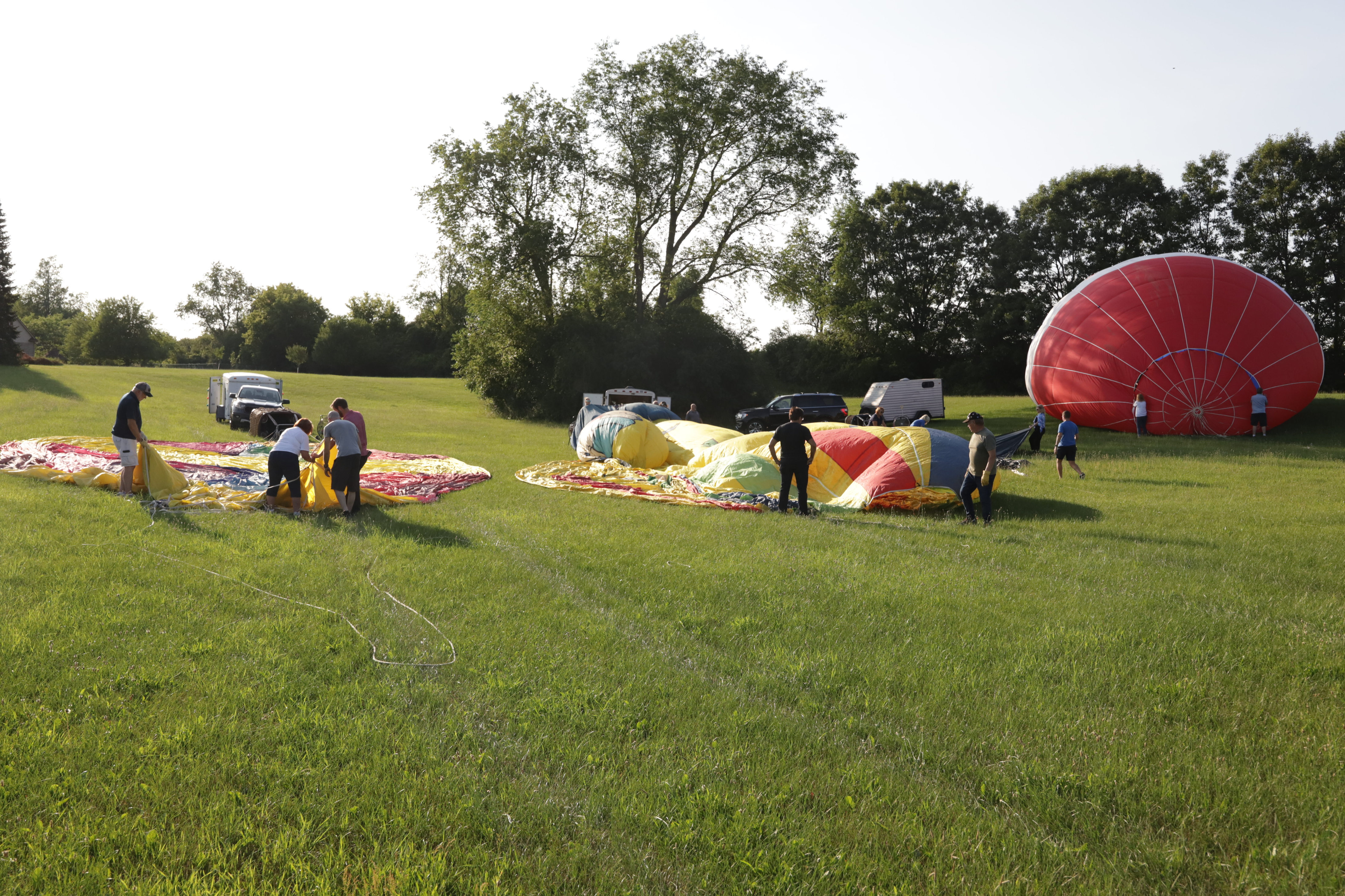 Hot air balloon pilot Dawn McKenzie - mlive.com