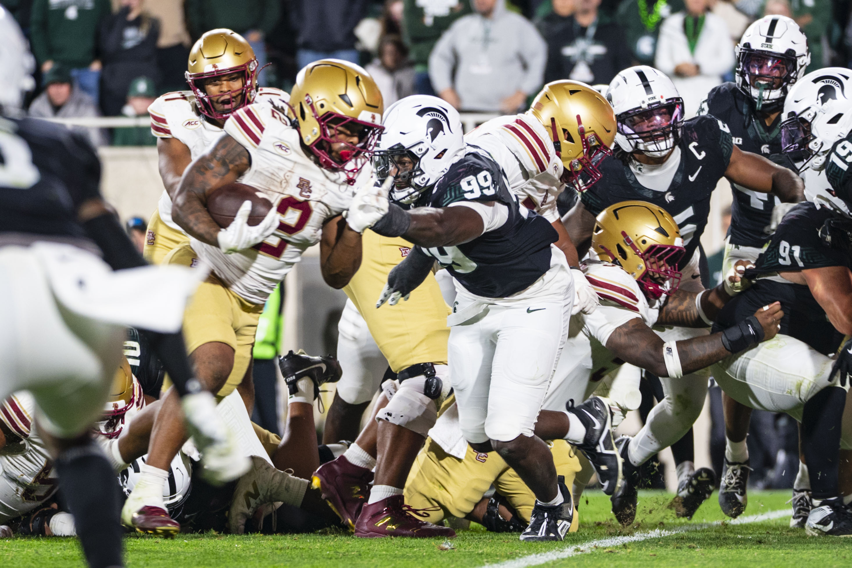 Michigan State defeats Boston College in double overtime at home ...