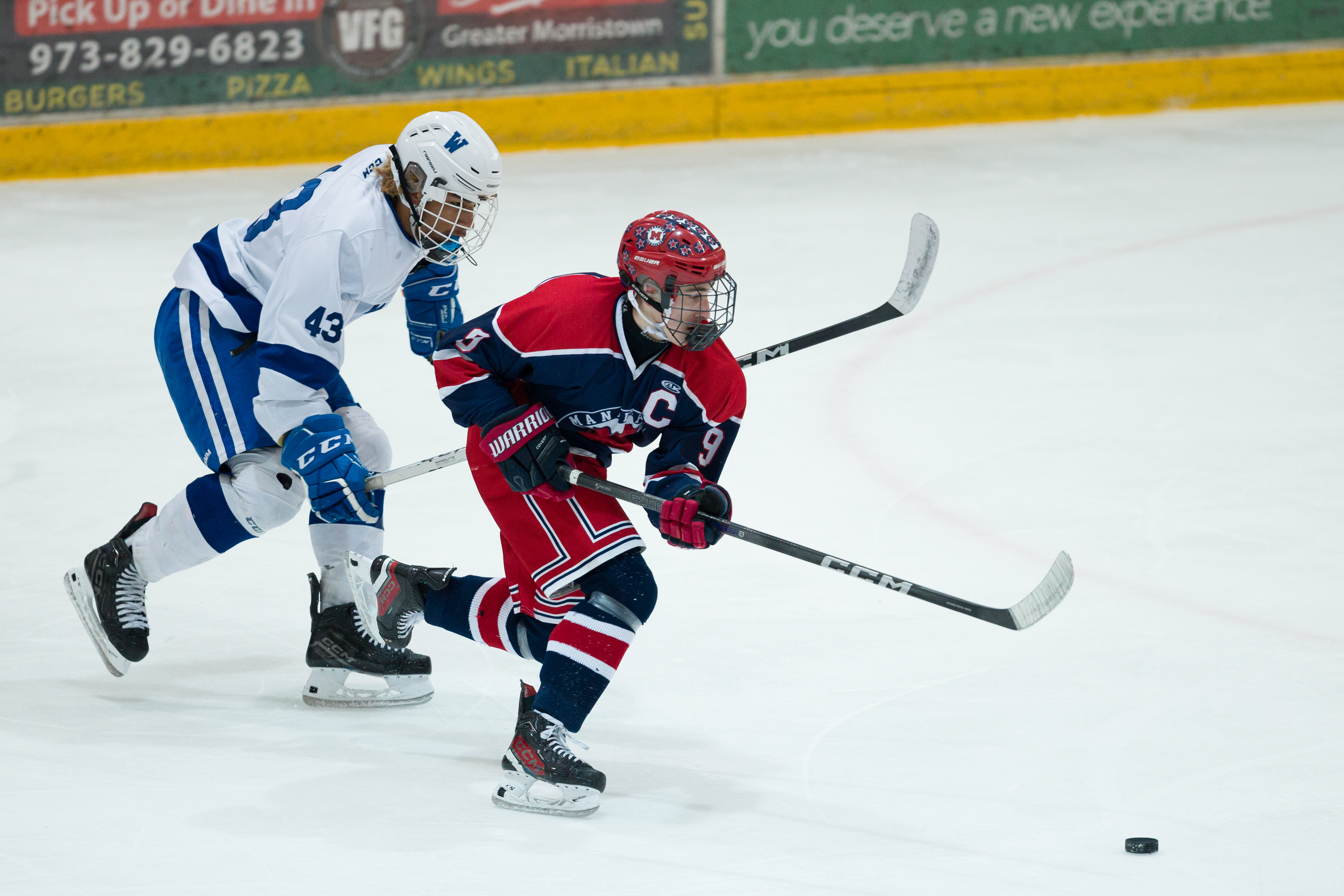 High School Boys Ice Hockey: Westfield vs. Manalapan, Public Sectional ...