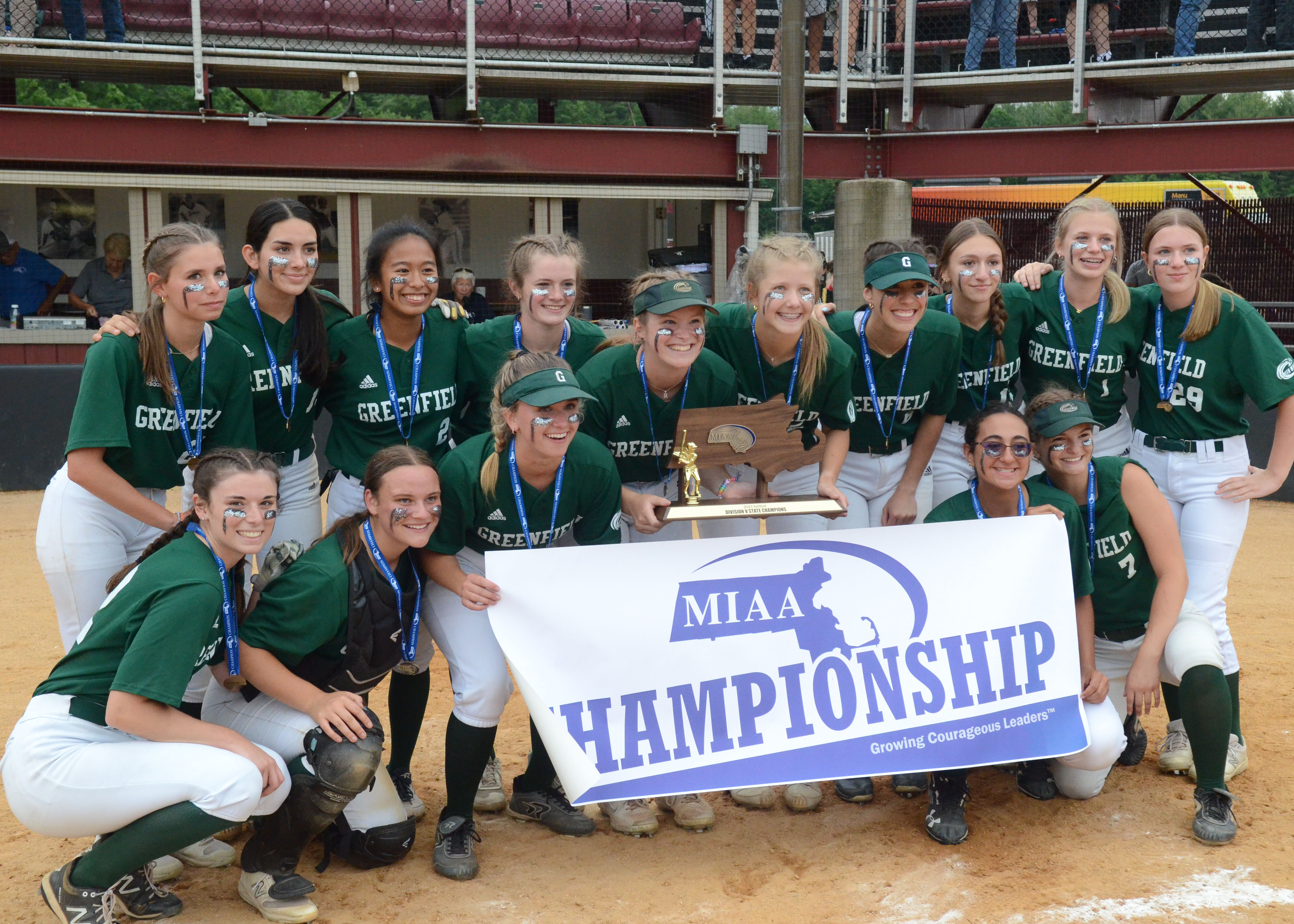 Greenfield softball defeats Turners Falls for second straight D-V title ...